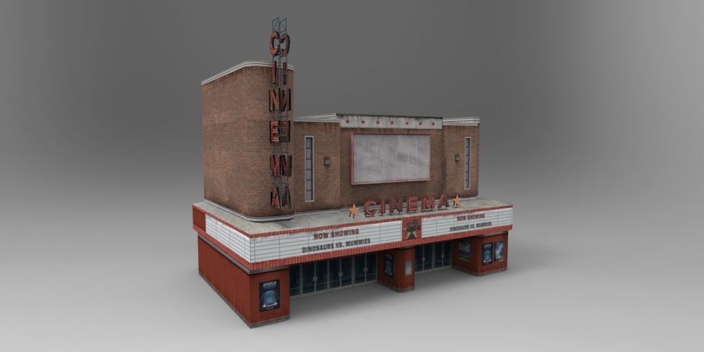ArtStation - Old Theater Building
