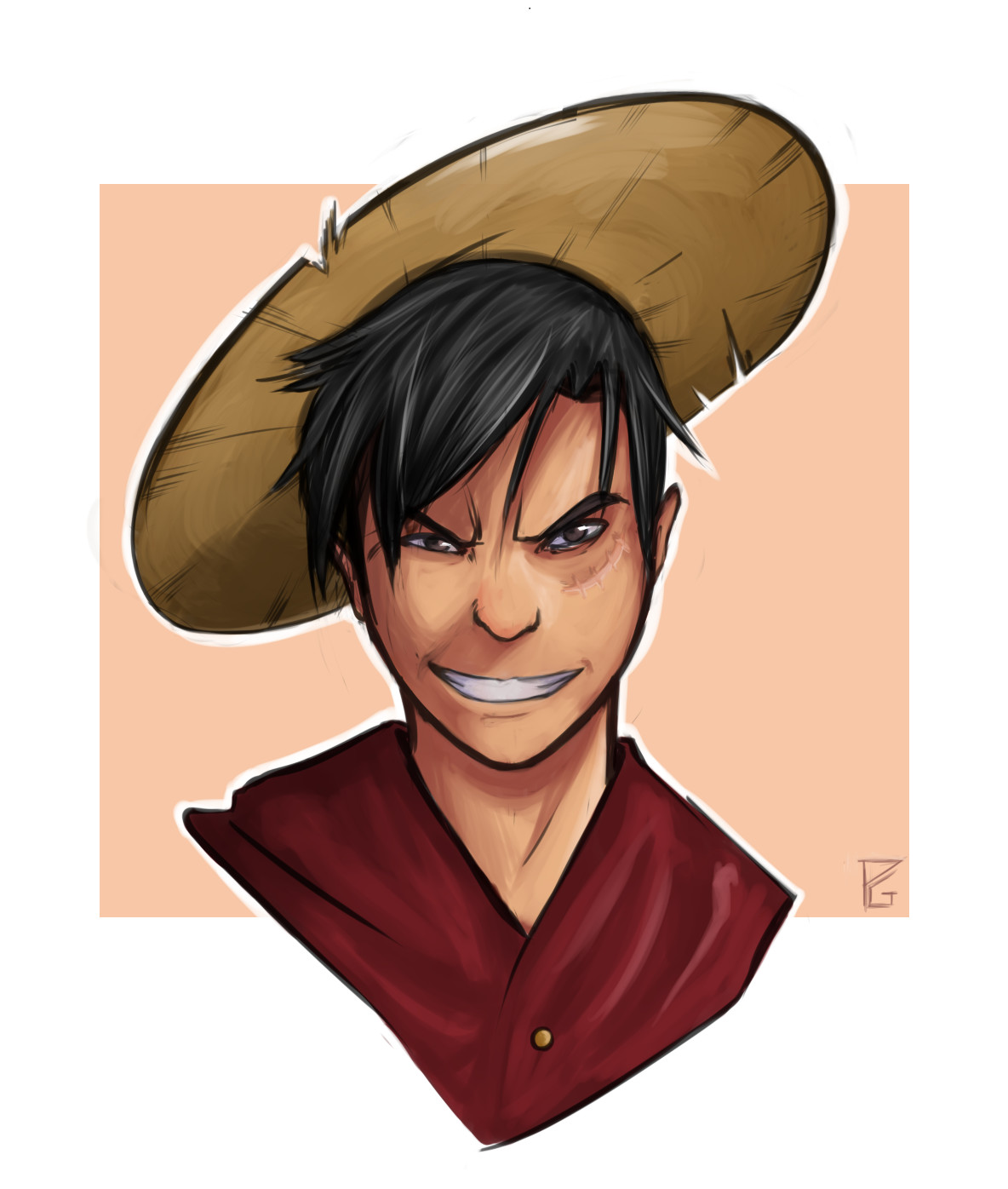 ArtStation - Monkey D. Luffy