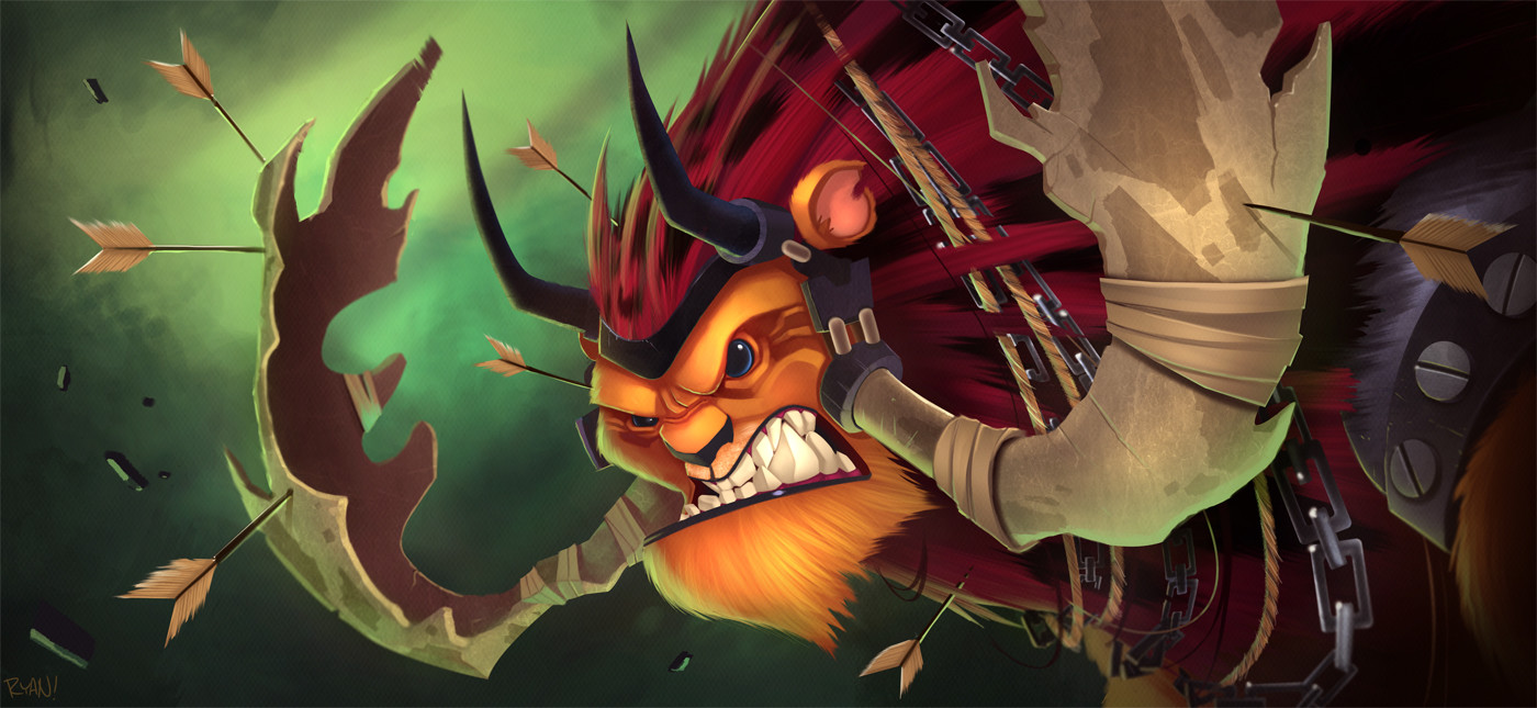 ArtStation - Lion Warrior