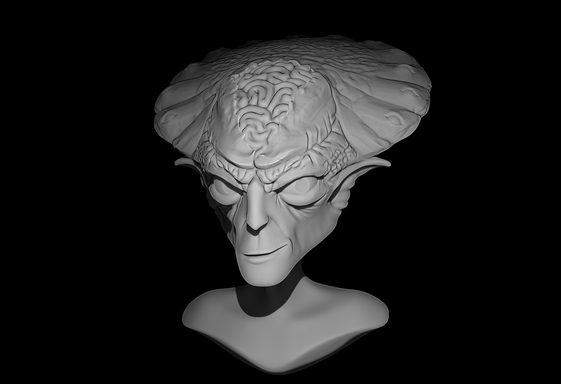 ArtStation - alien Head Concept