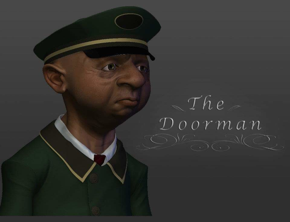 ArtStation - The doorman