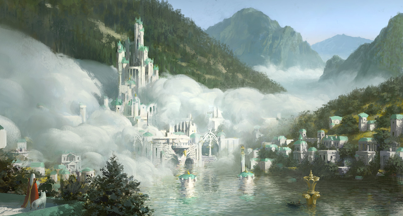 ArtStation - cloud castle