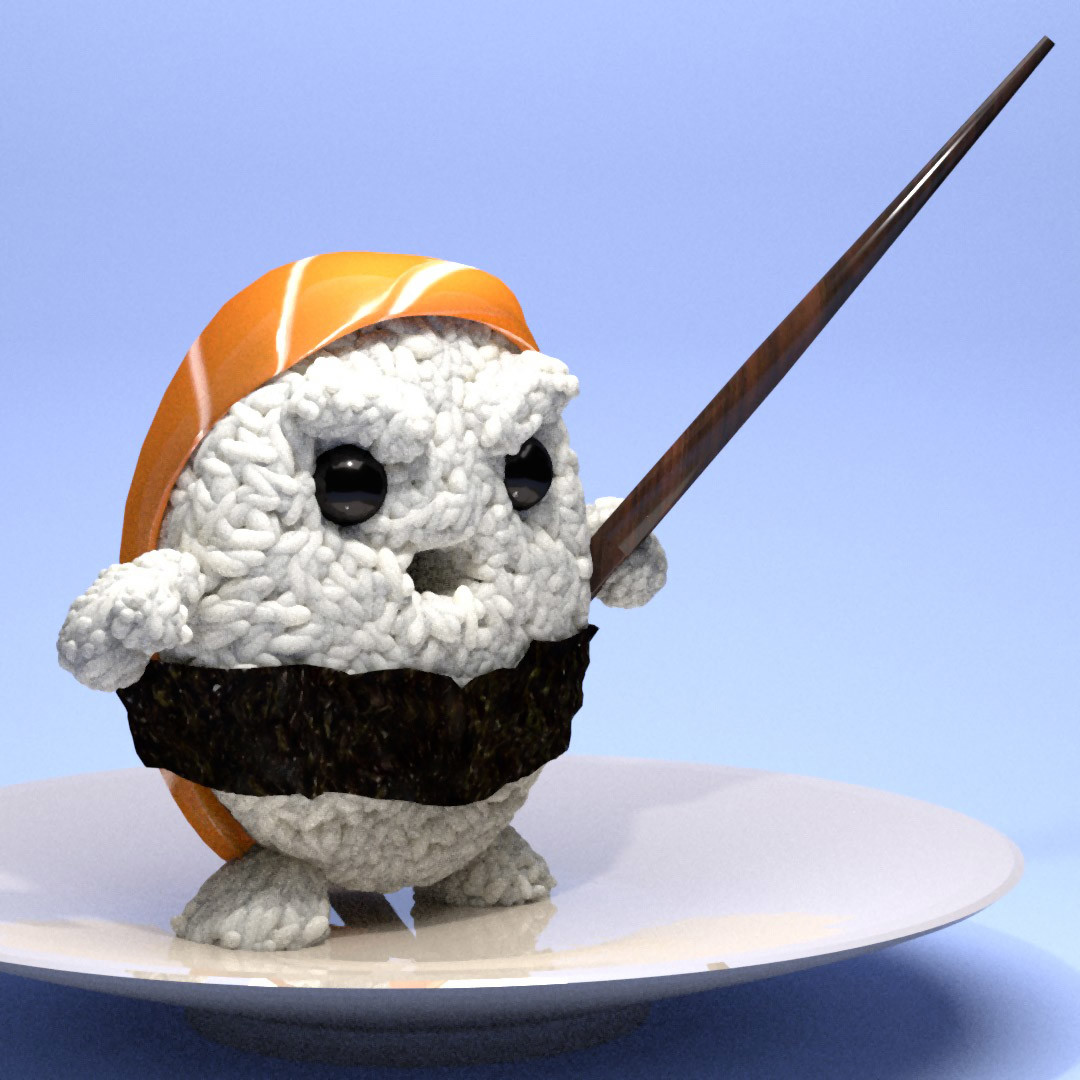 ArtStation - Sushi Fighter