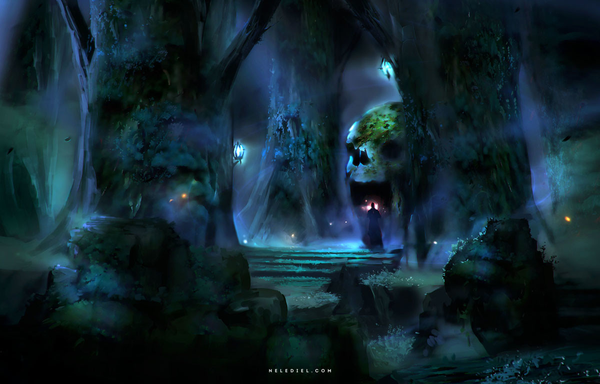 ArtStation - Skull Grotto
