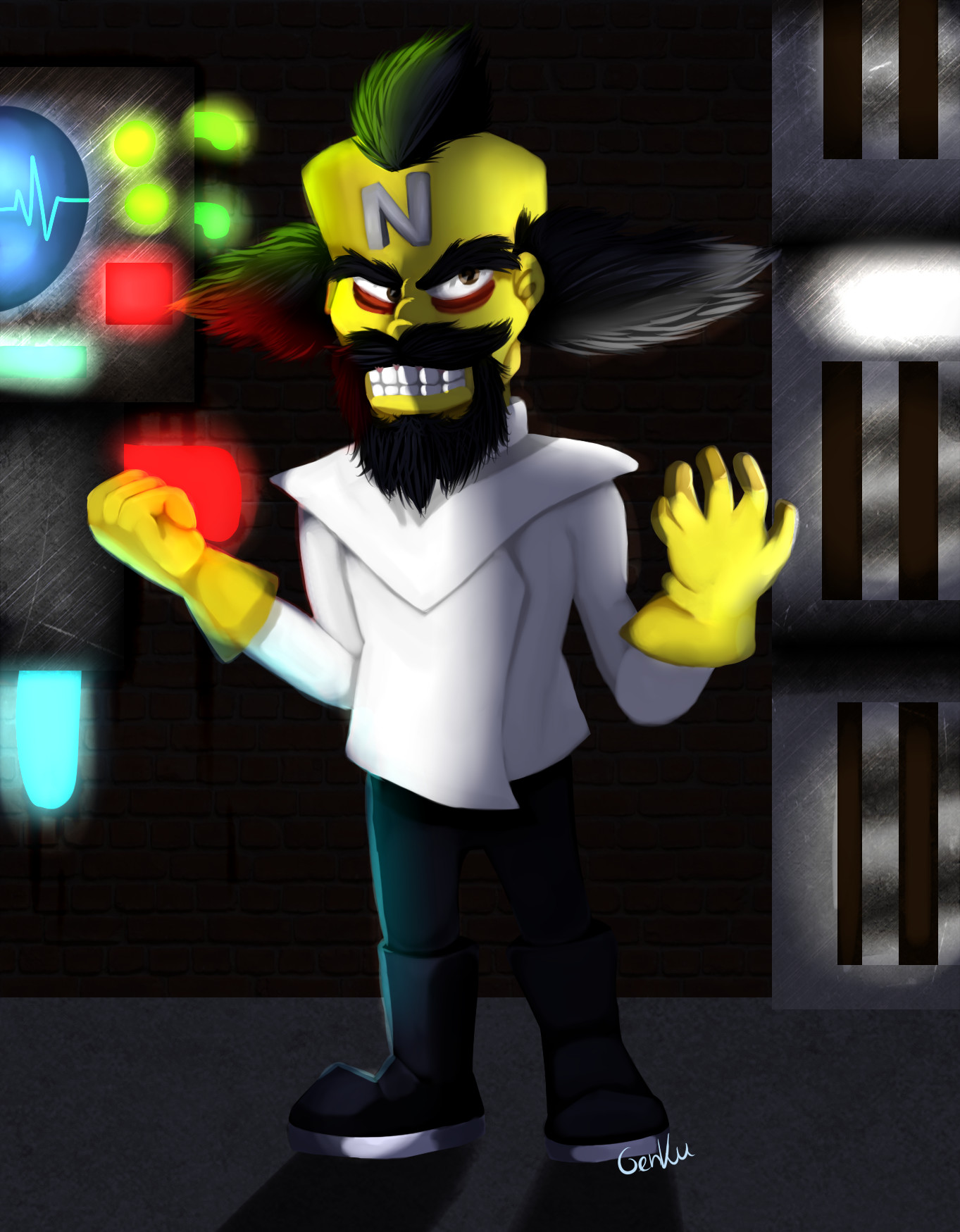 ArtStation - Dr Neo Cortex