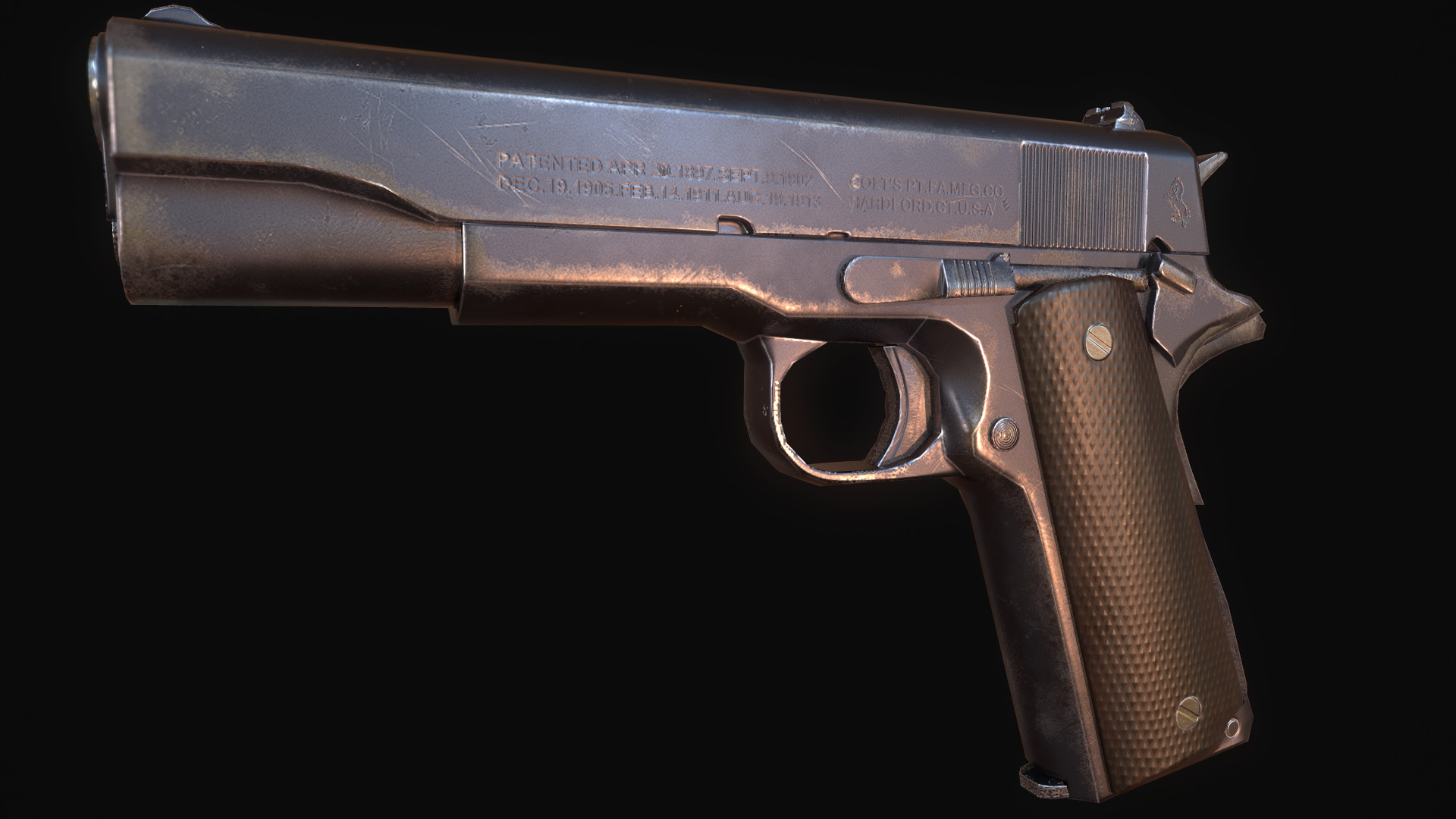 ArtStation - M1911 Texture