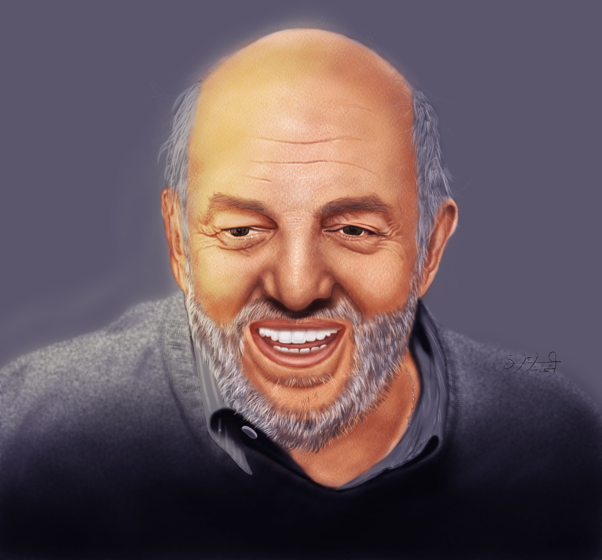 ArtStation - Digital Painting Portrait Mohamed Khan