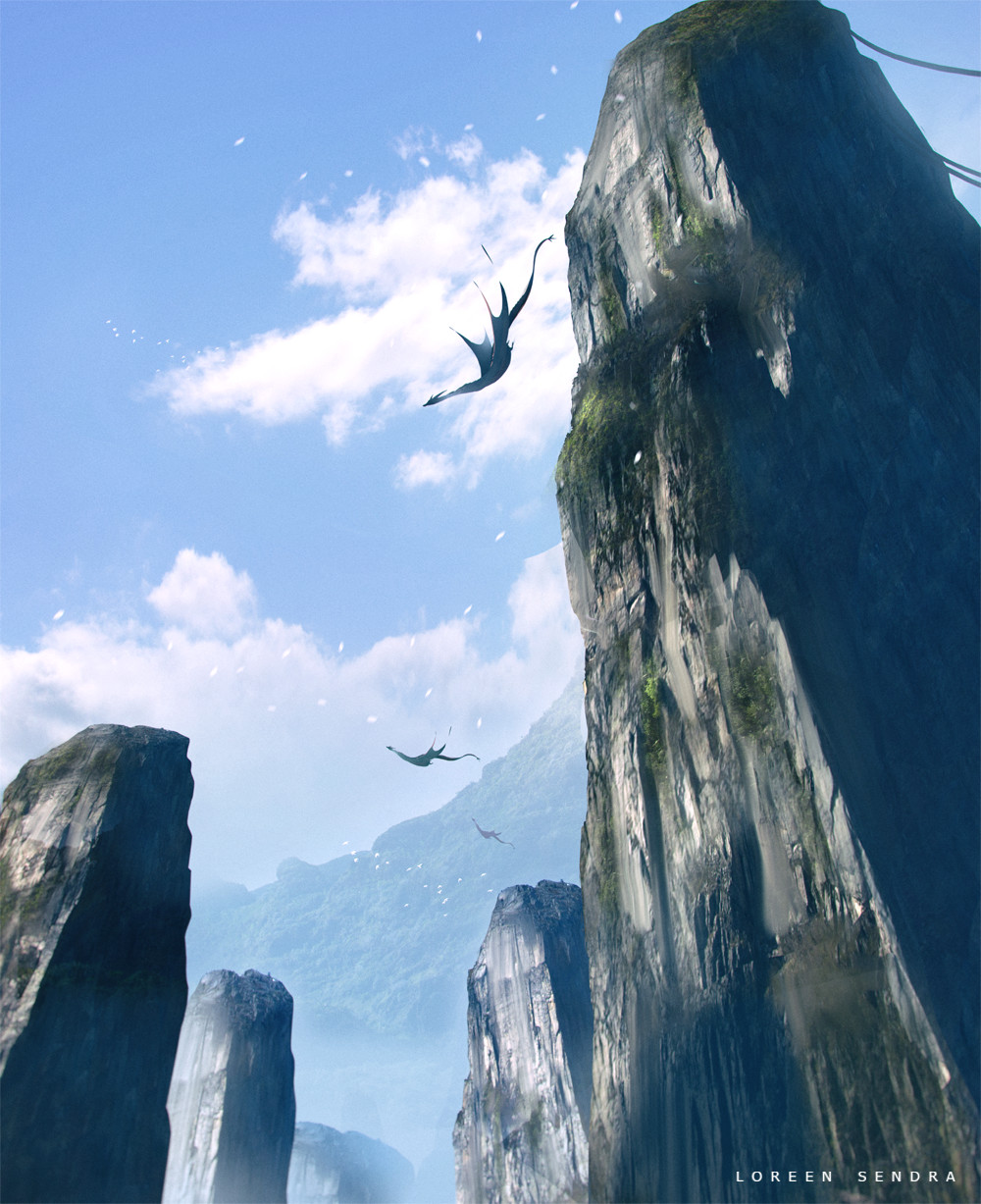 ArtStation - Dragon Valley