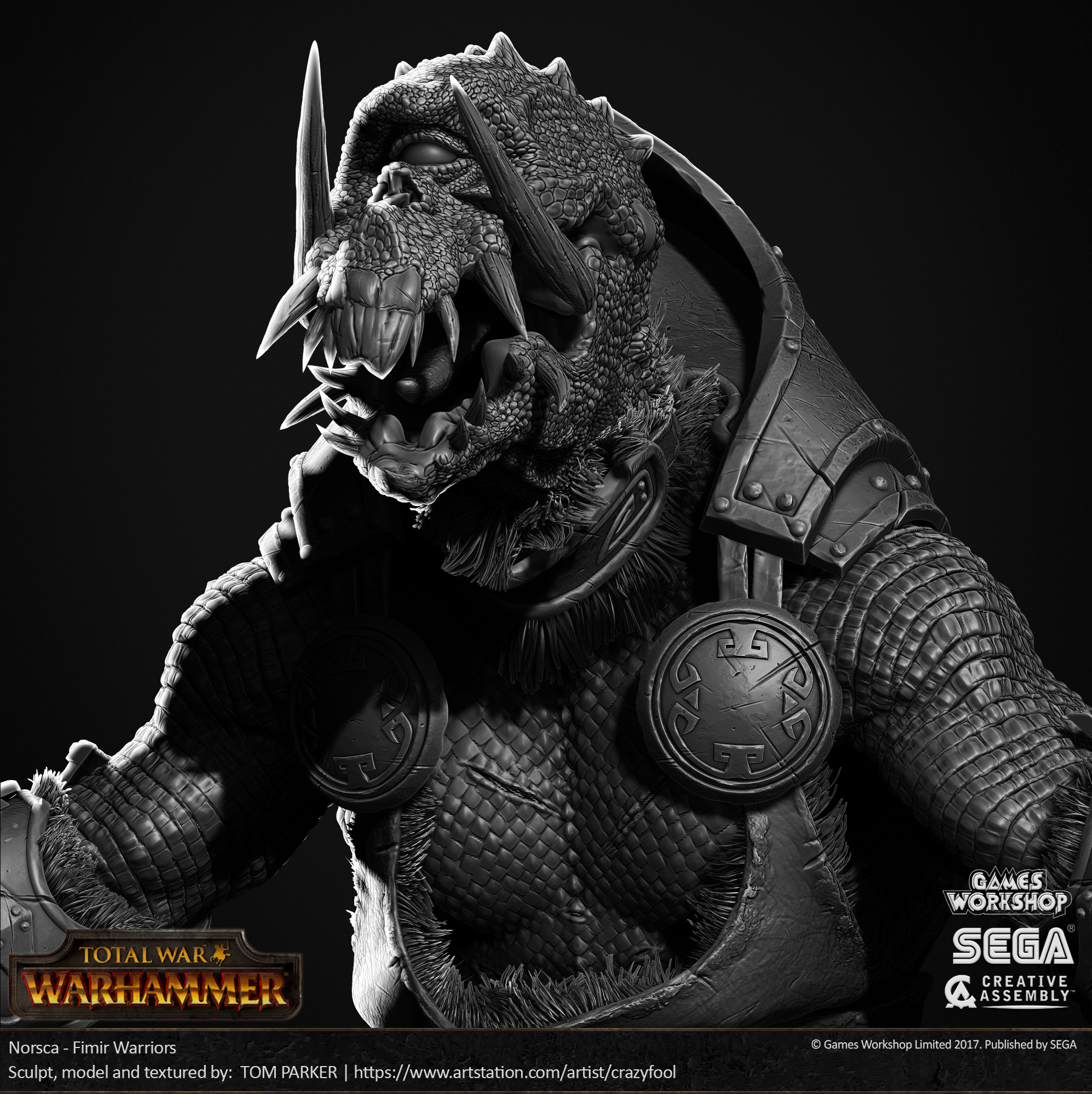Tom Parker - Total War Warhammer - Norsca DLC - Fimir Warriors