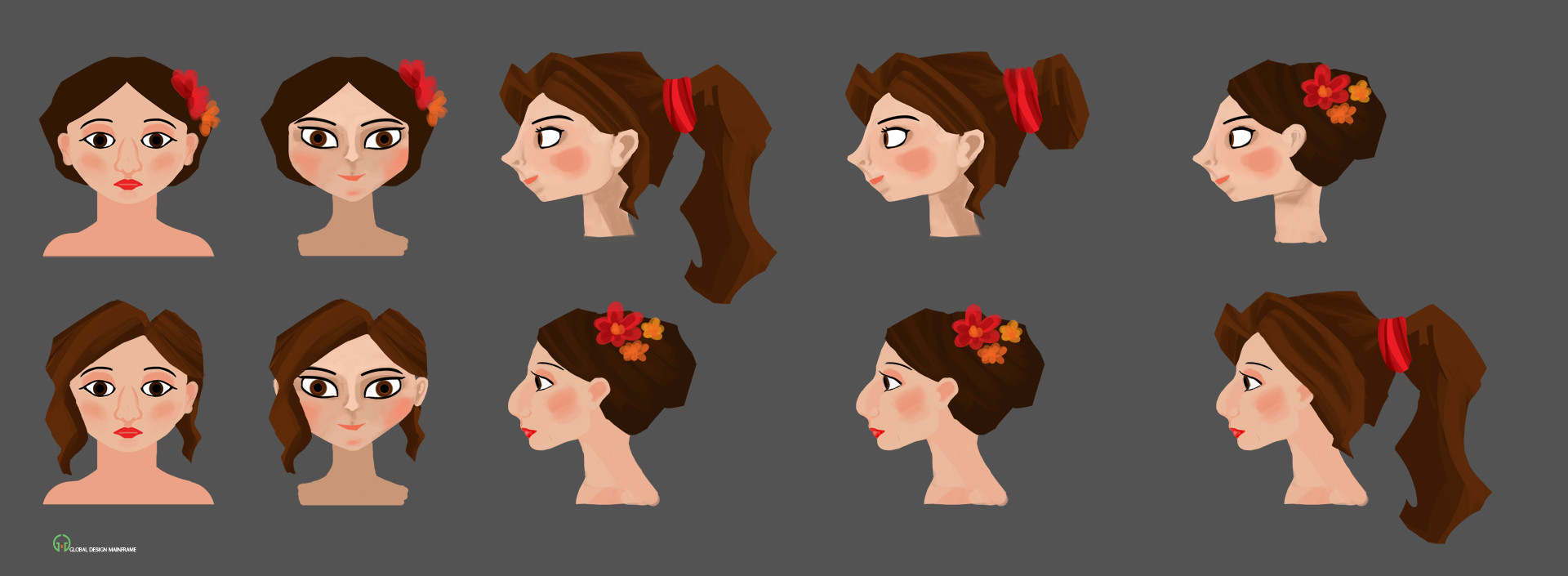 I_can_fly - Character design