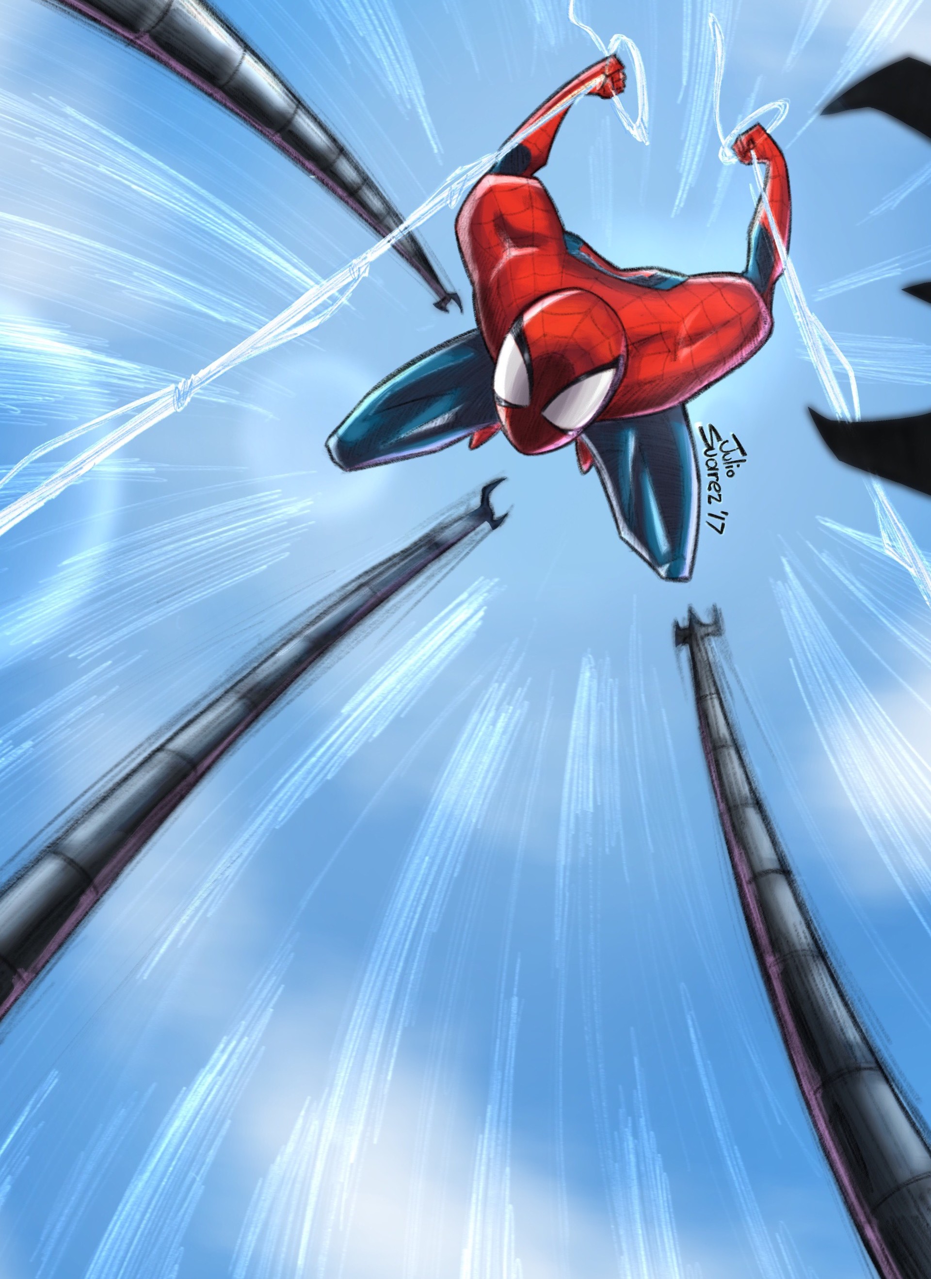 ArtStation - Spidey vs Doc Ock