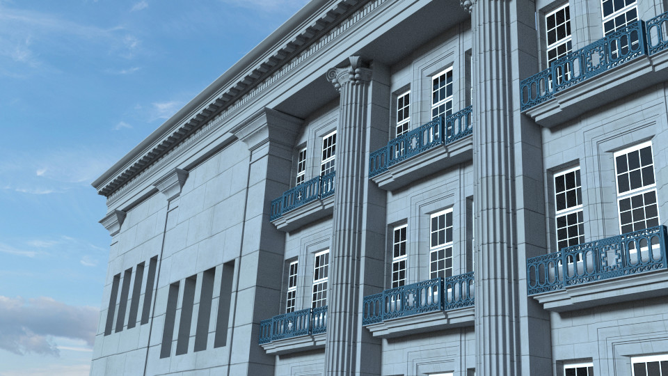 ArtStation - Classic Building Exterior