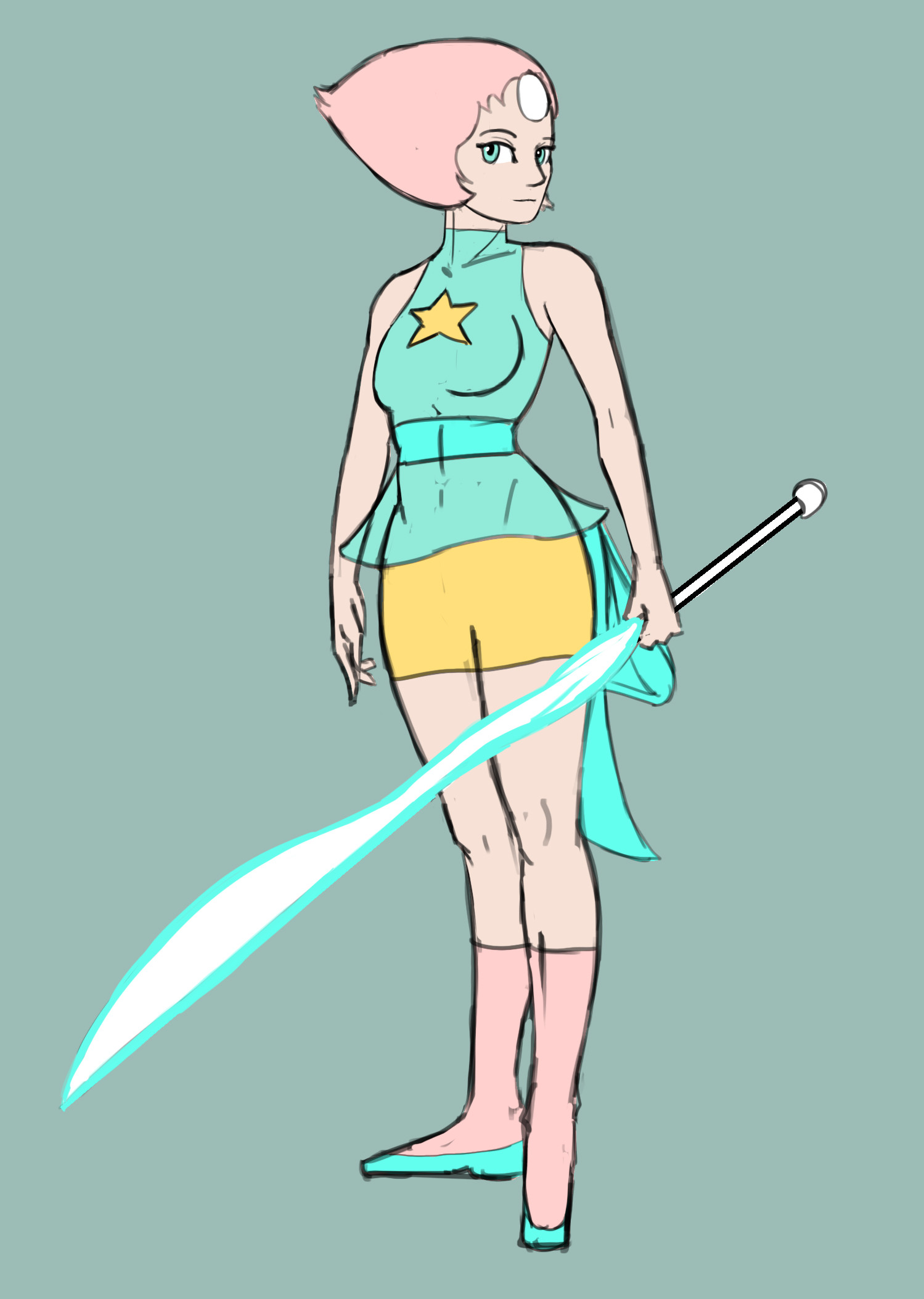 ArtStation - Pearl Doodle - Steven Universe