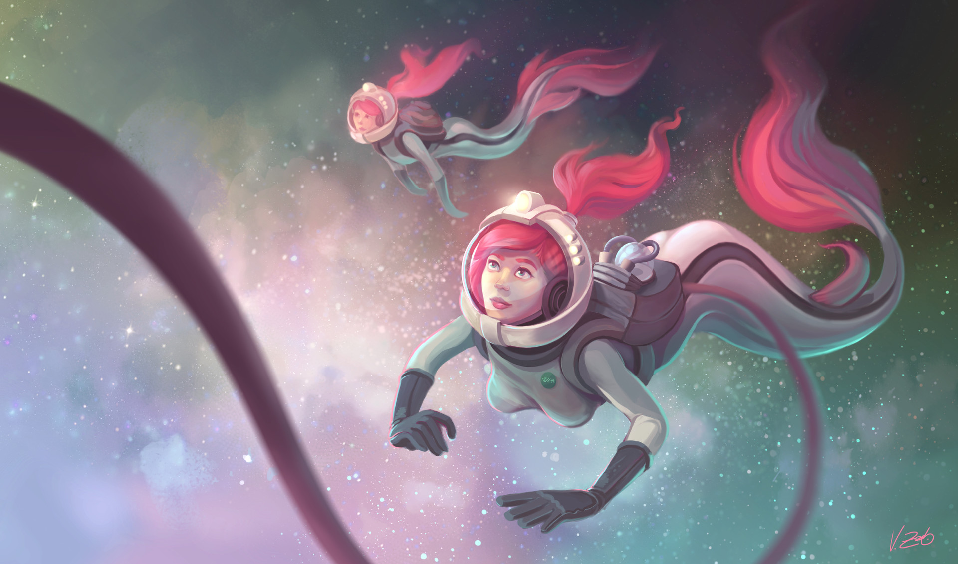 Vanessa Zeeb - Mermaids in Space