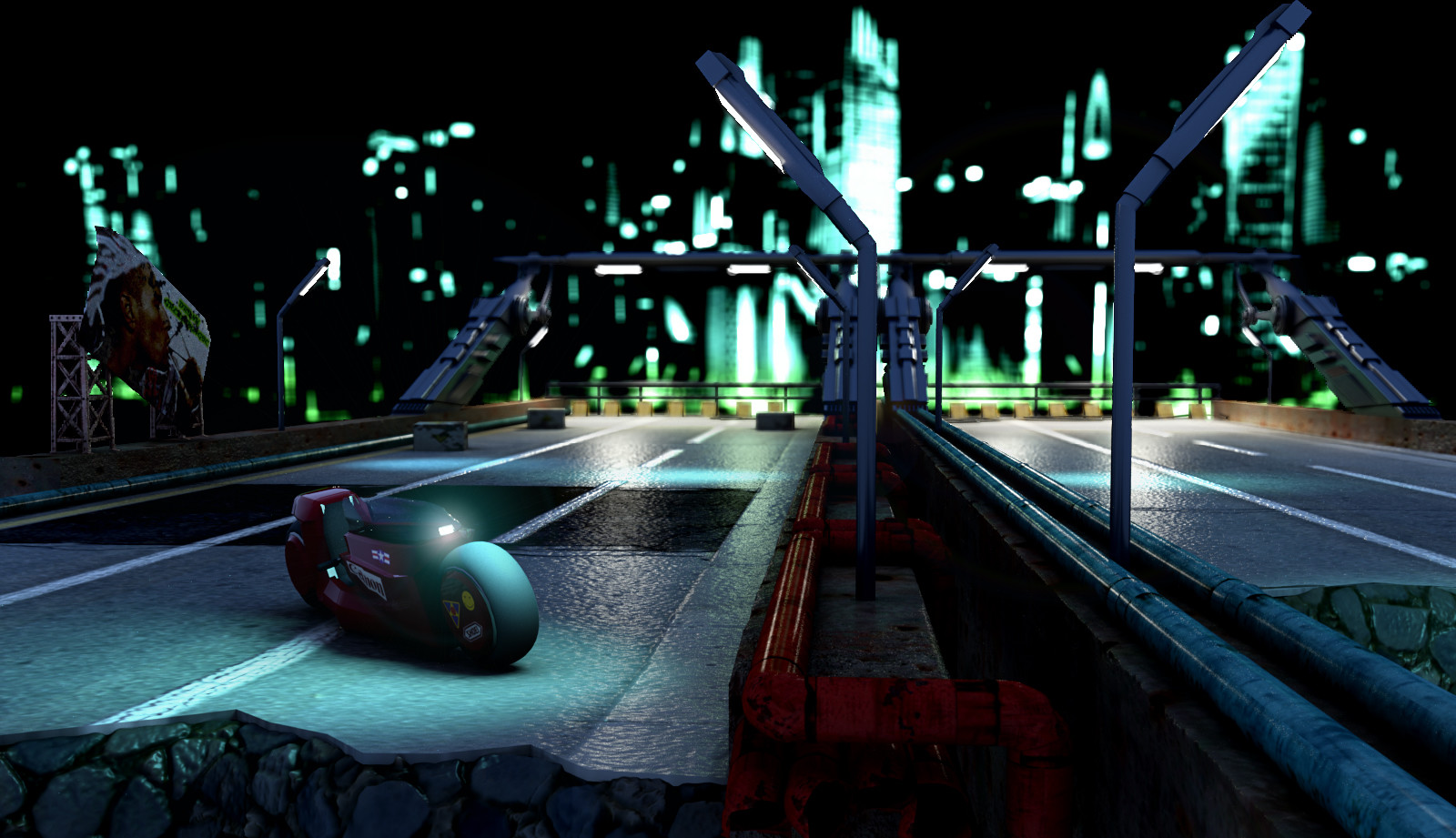 ArtStation - Akira Concept Render, Luis Javier Benitez