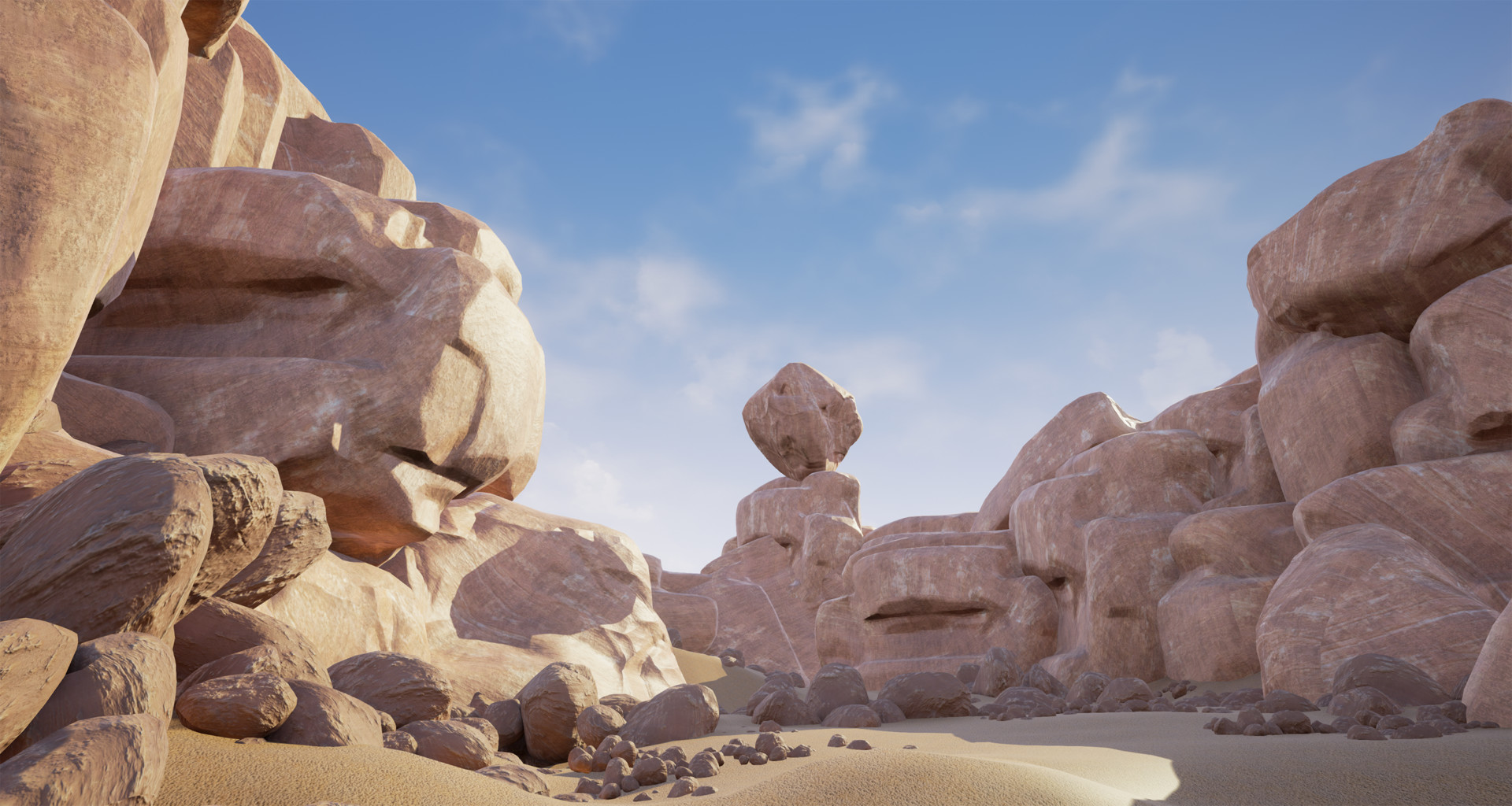 ArtStation - Desert Scene in UE4