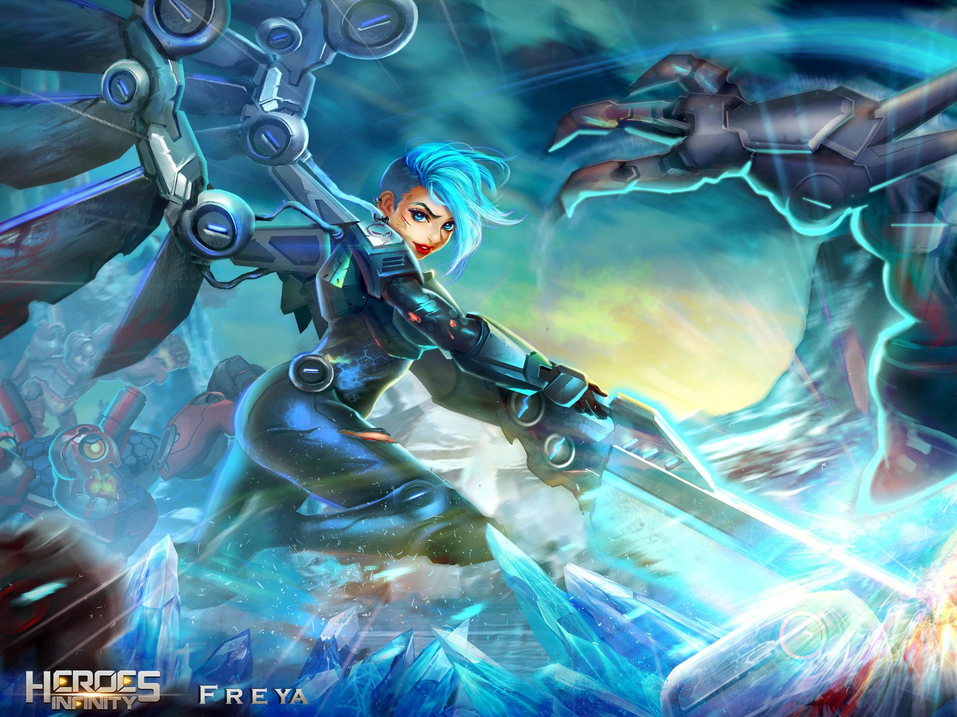 ArtStation - project Heroes Infinity