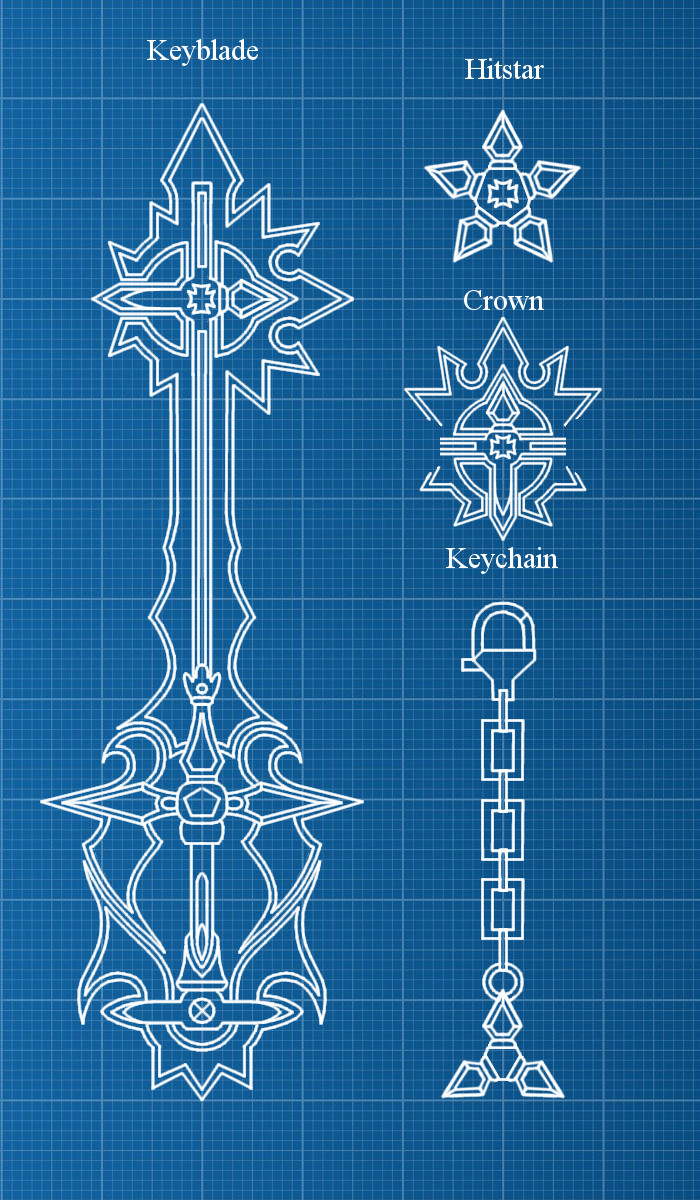 ArtStation - Keyblade Blueprints - Digital Artefact