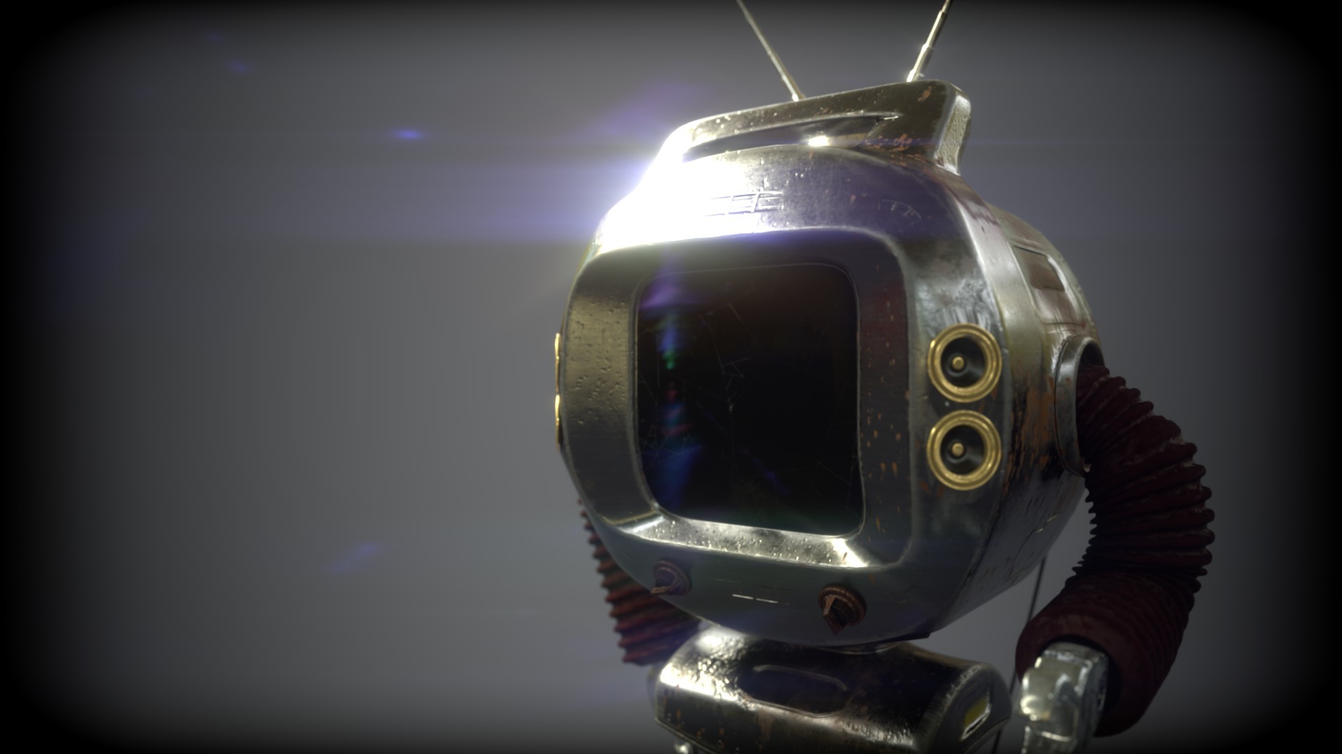 ArtStation - TV robot