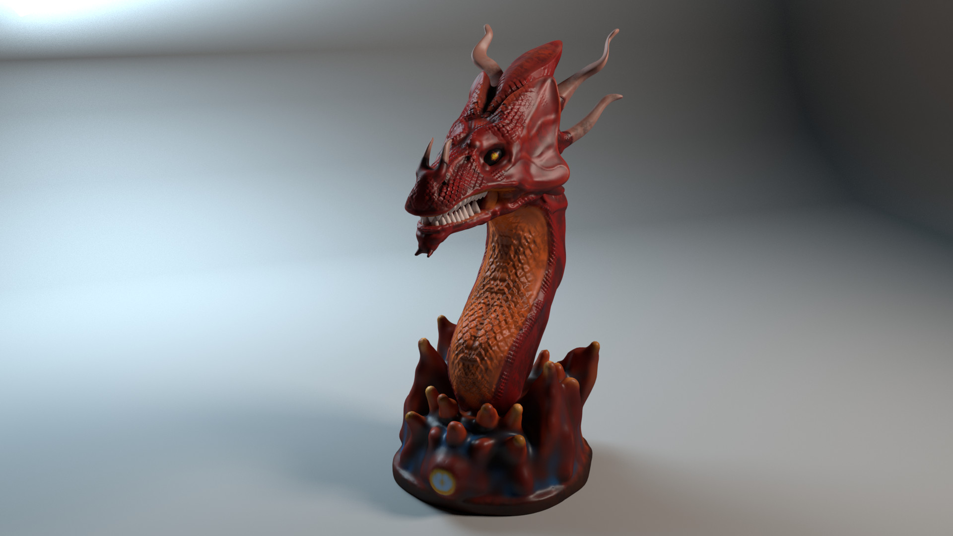 ArtStation - Dragon bust