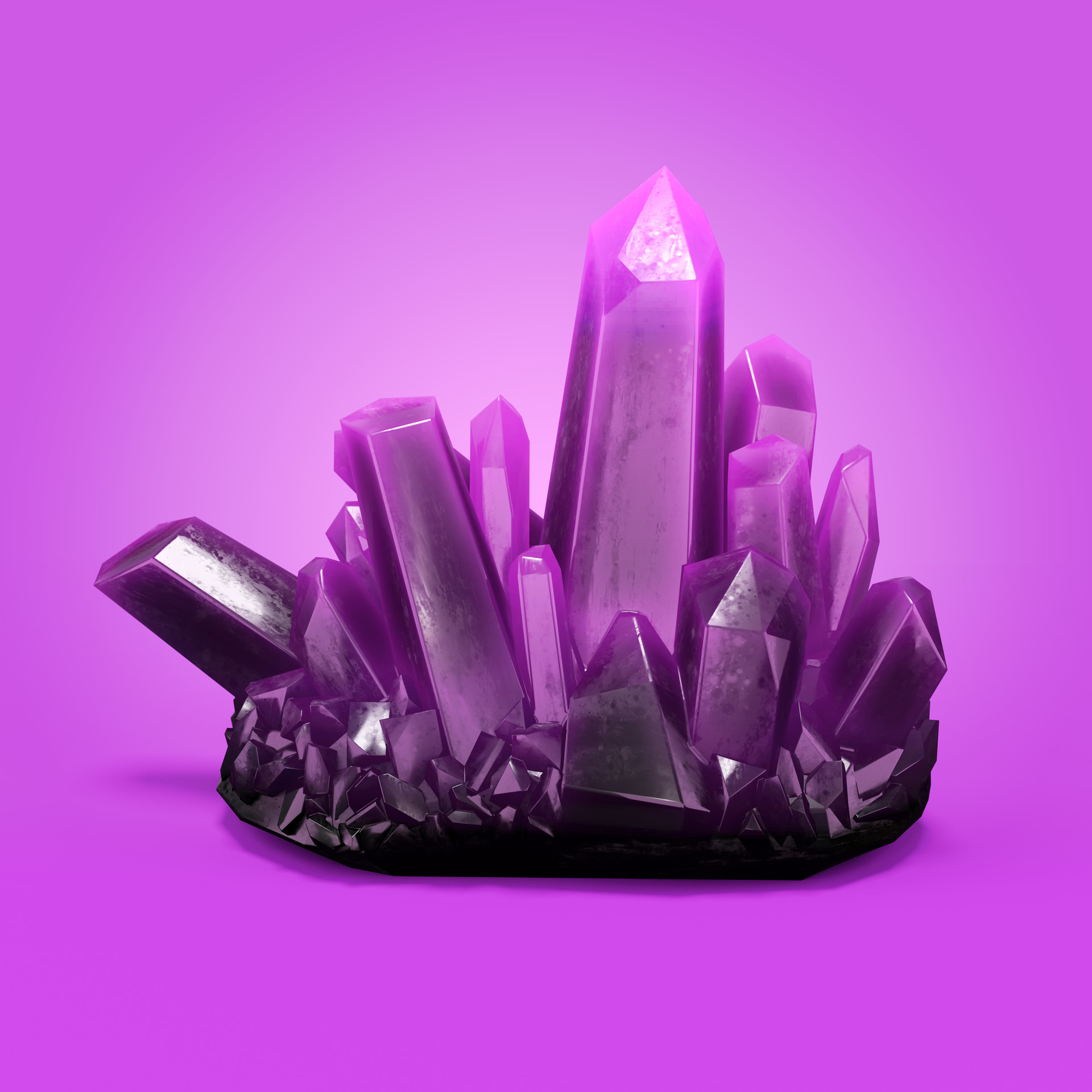 ArtStation - Crystal Cluster