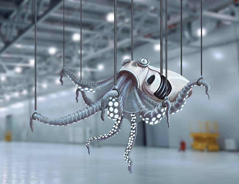 ArtStation - Octopus Mech