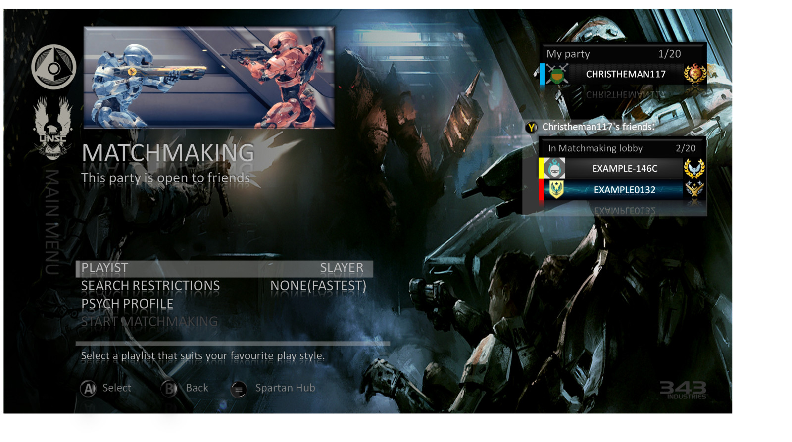Chris Collington - HALO UI Concept