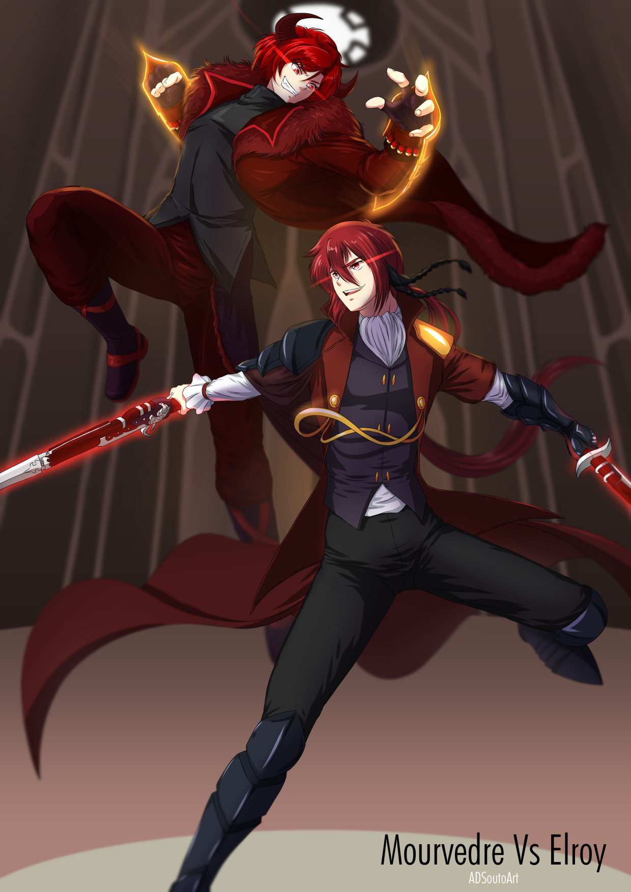 ArtStation - Clash of Claret and Conflagration