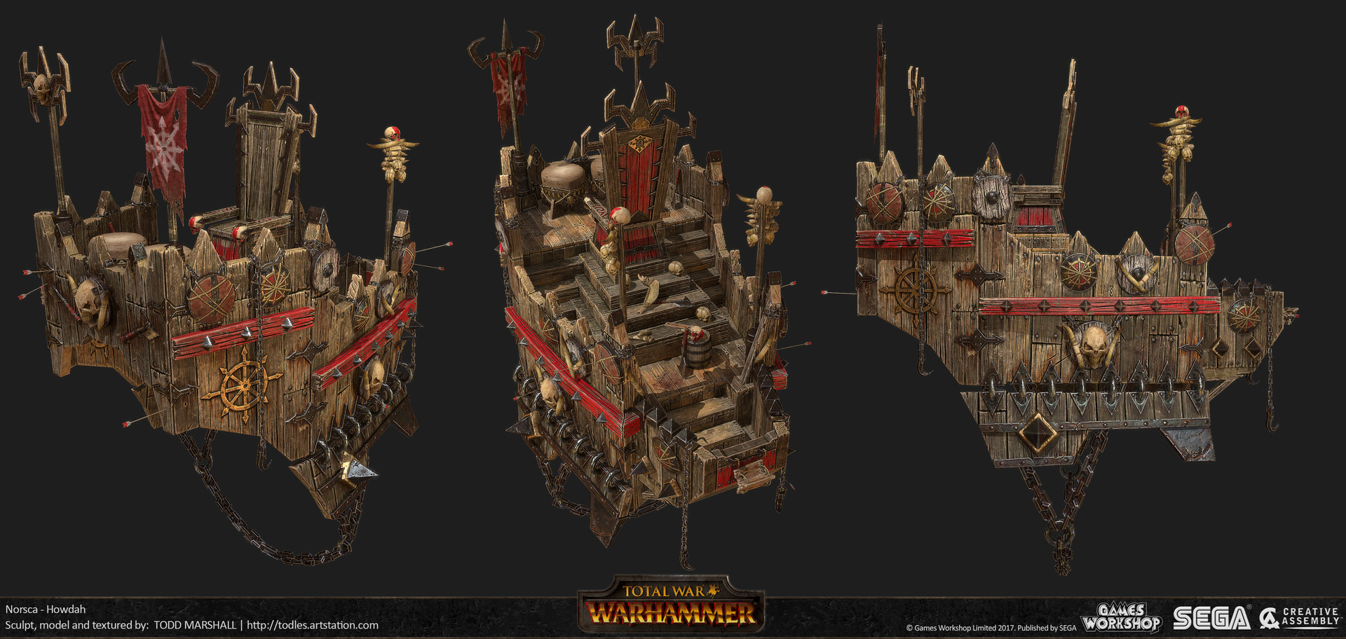 ArtStation - Mammoth Howdah