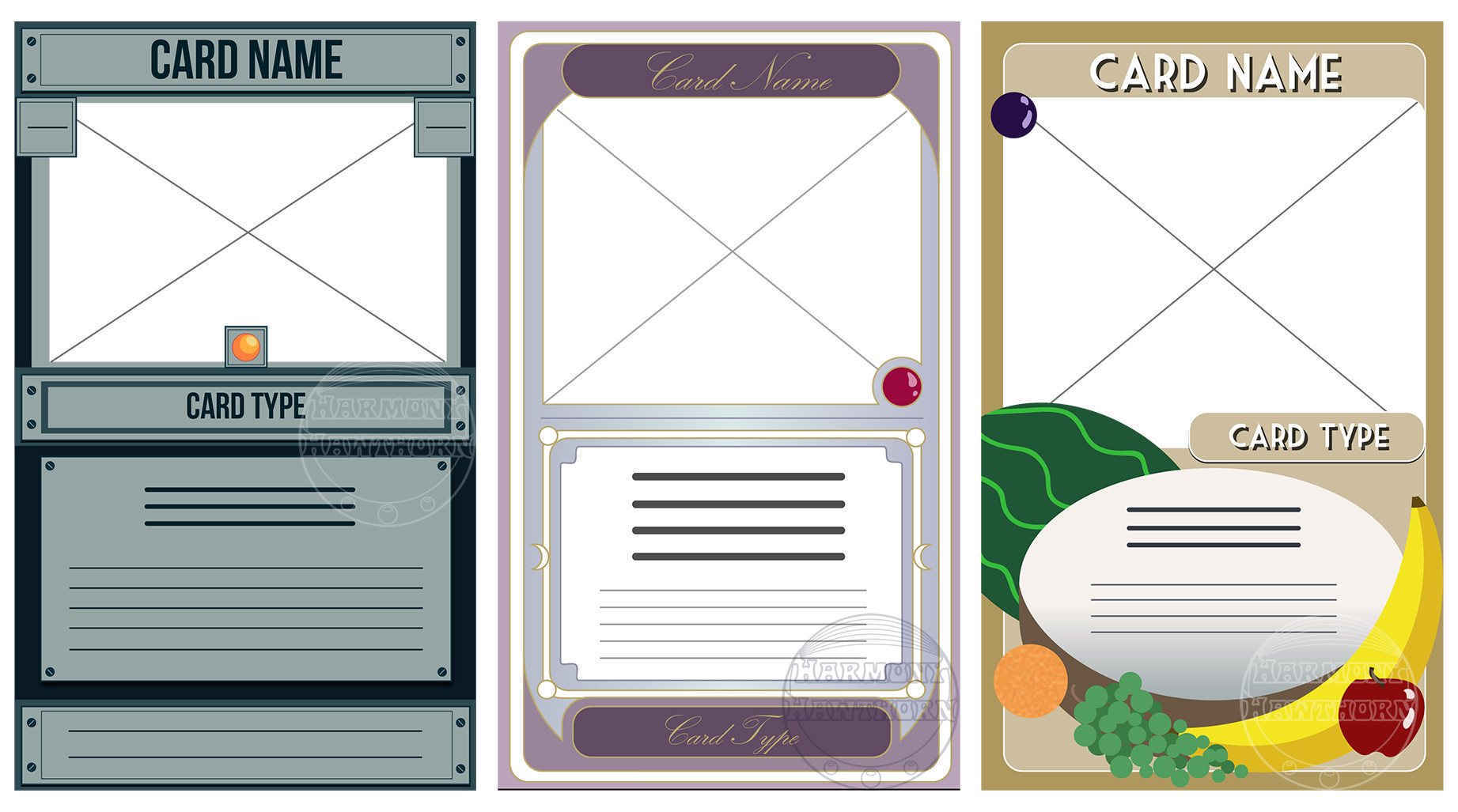 ArtStation - Card Frames