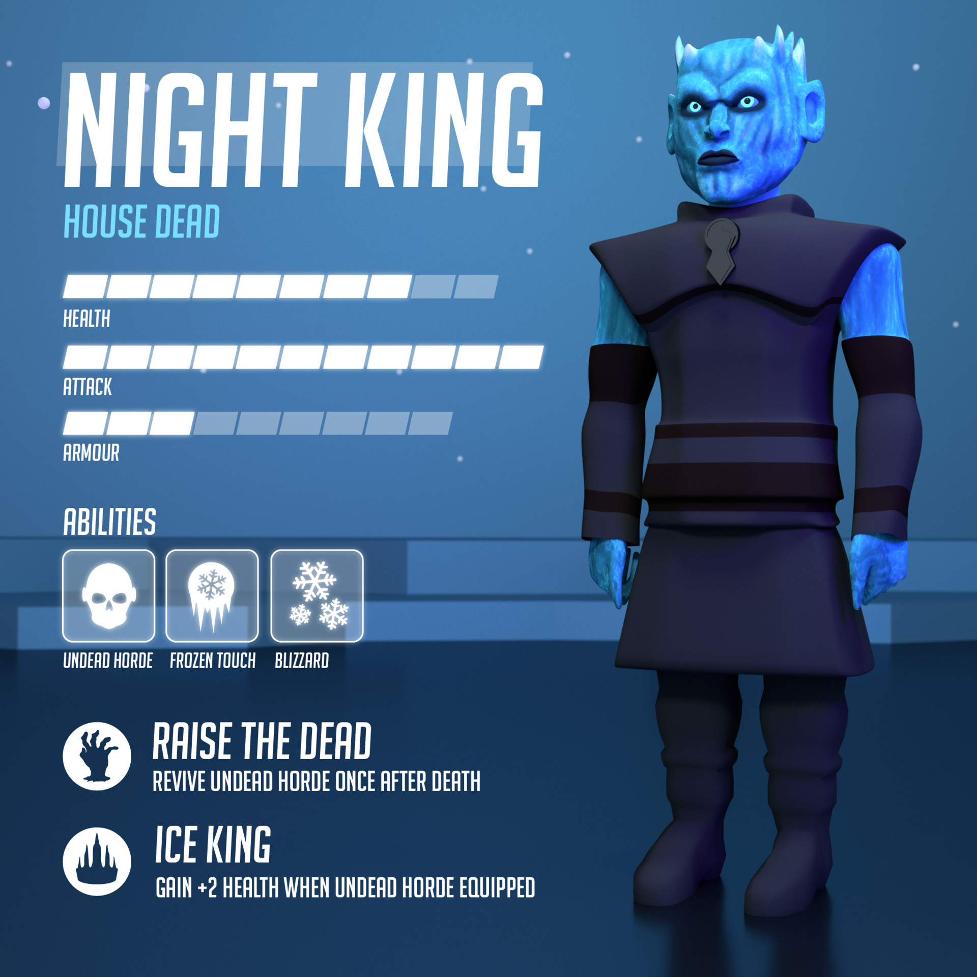 ArtStation - Night King Stats