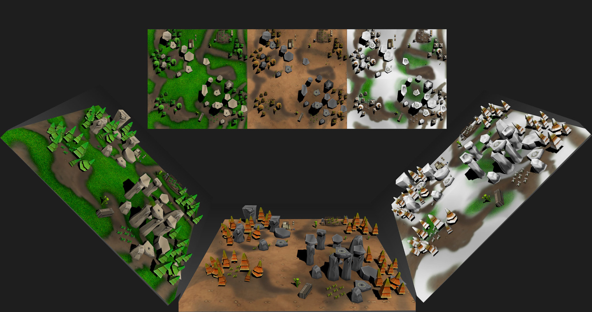 cuong vu - Cartoon Level Design Environments