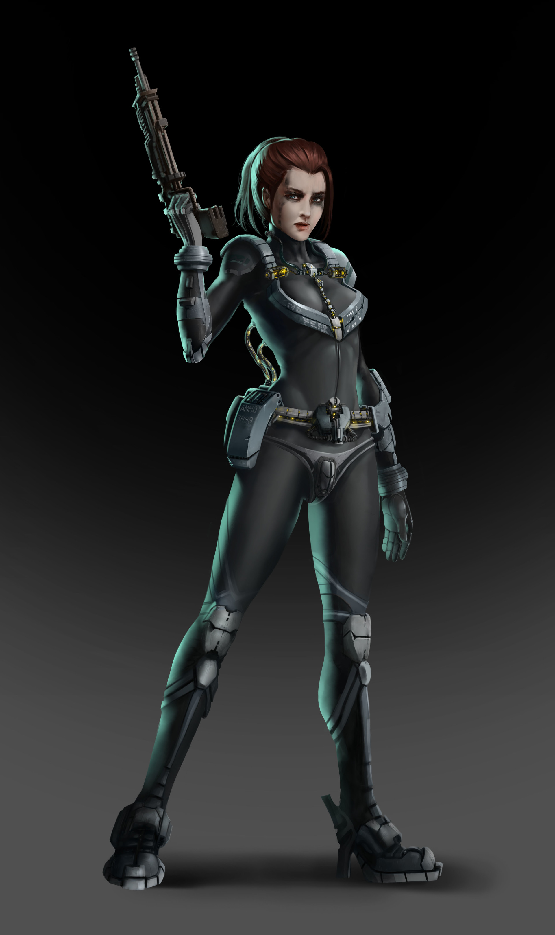 ArtStation - cyber cop