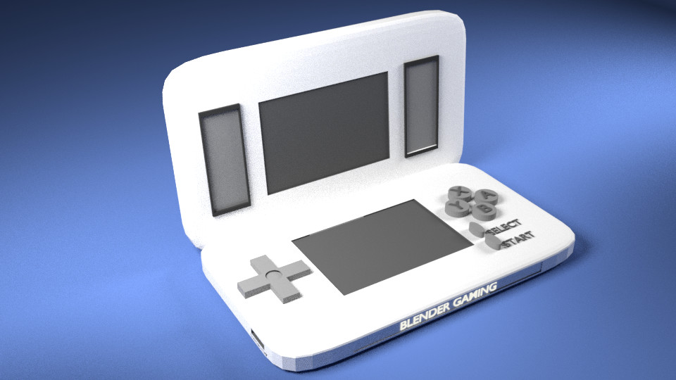 ArtStation - LOW POLY GAME CONSOLE