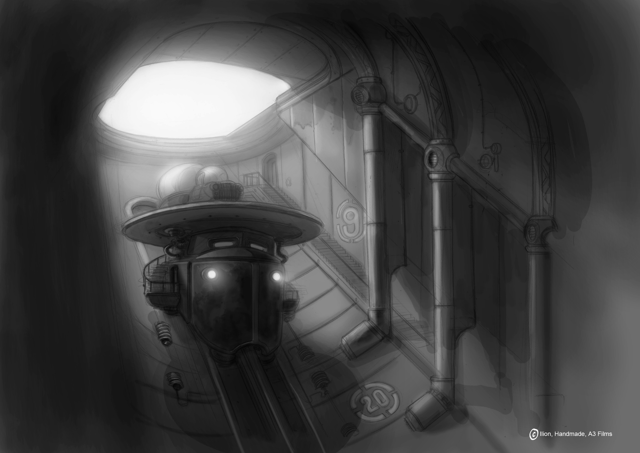 Marcos Calo - Planet 51 Concept art