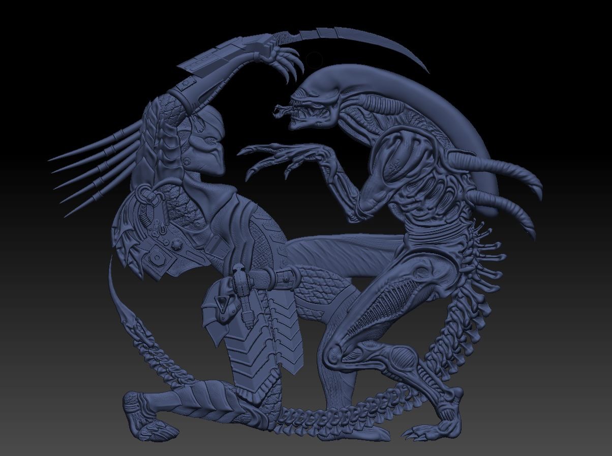 ArtStation - Alien vs Predator /rellef/