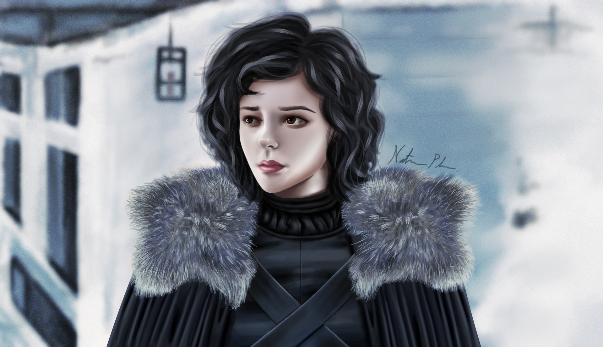 ArtStation - Lady Jon snow