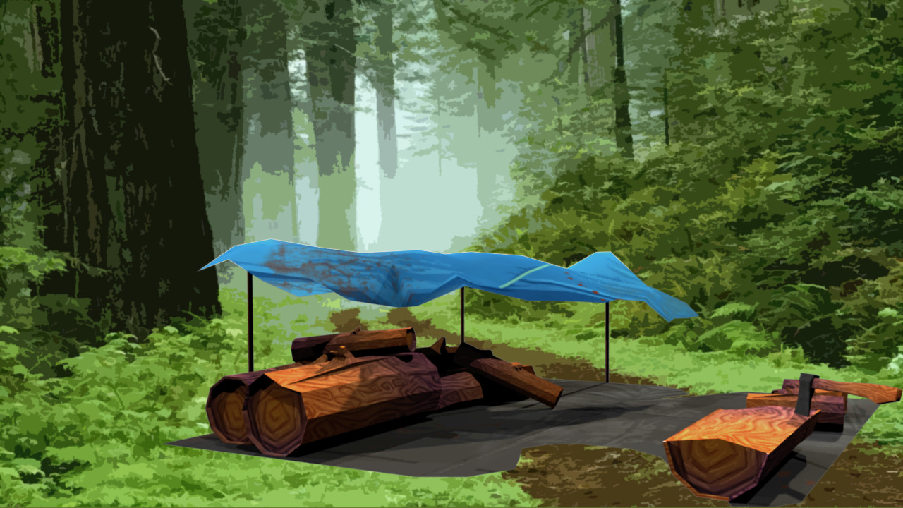 ArtStation - Logging Scene