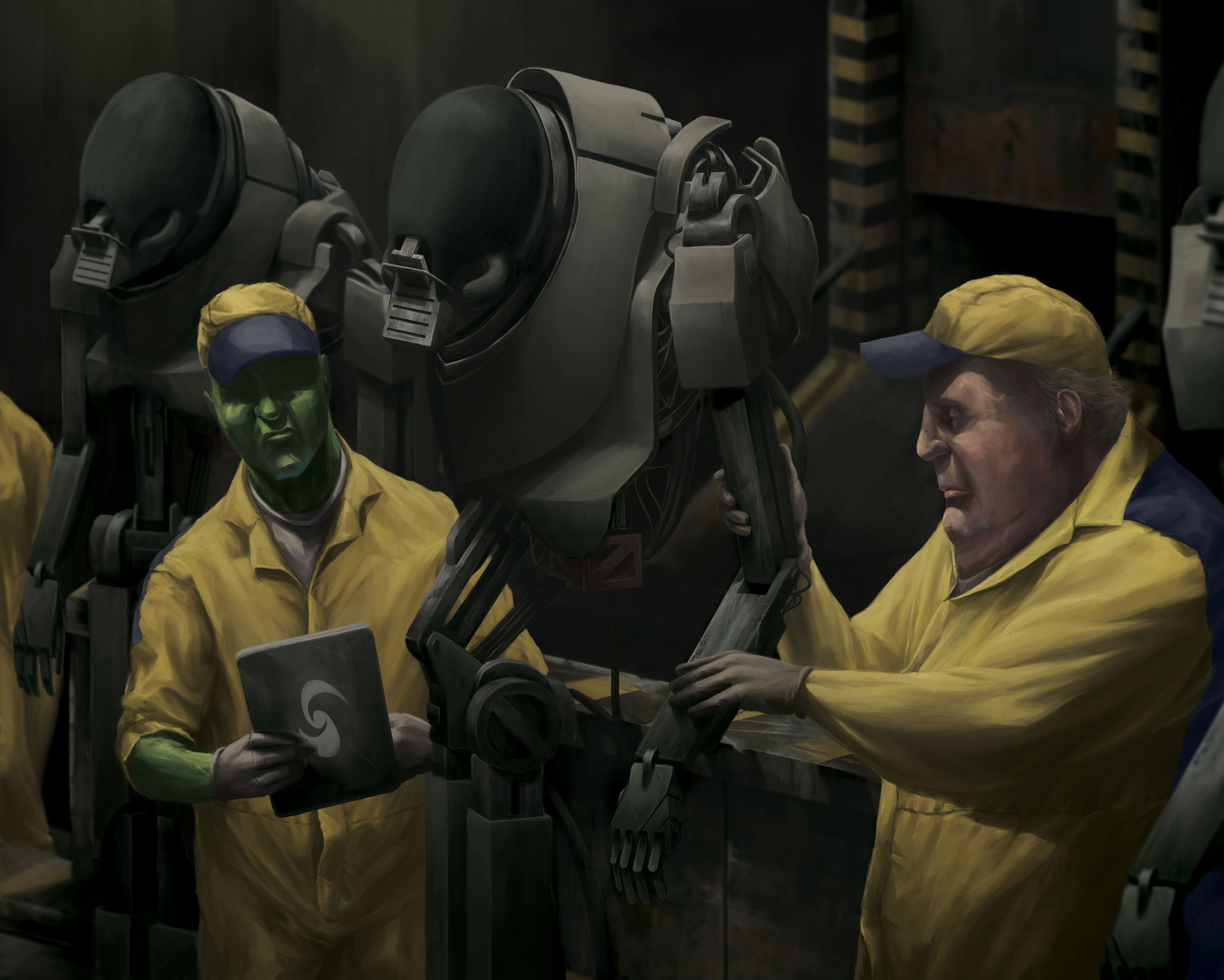 ArtStation - Robot Factory