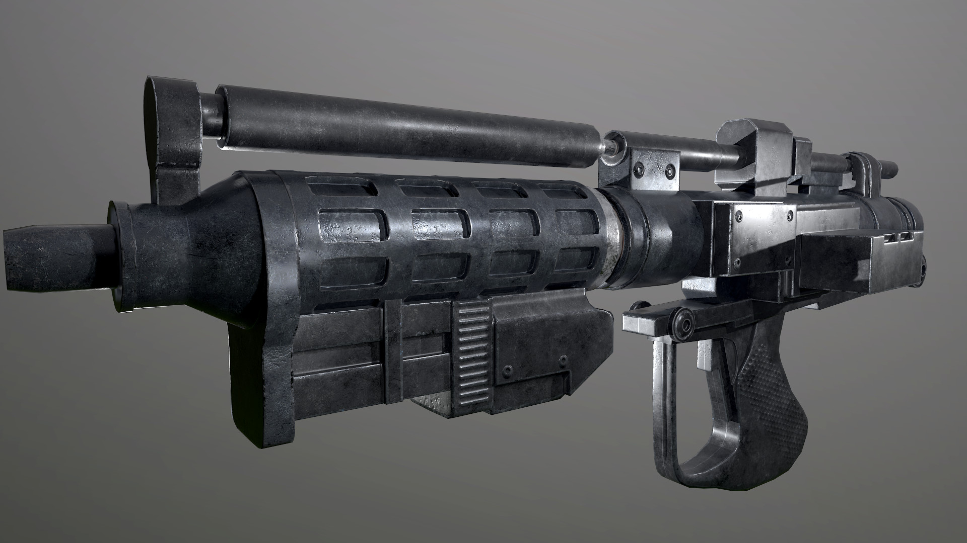 ArtStation - E-5 Blaster Rifle
