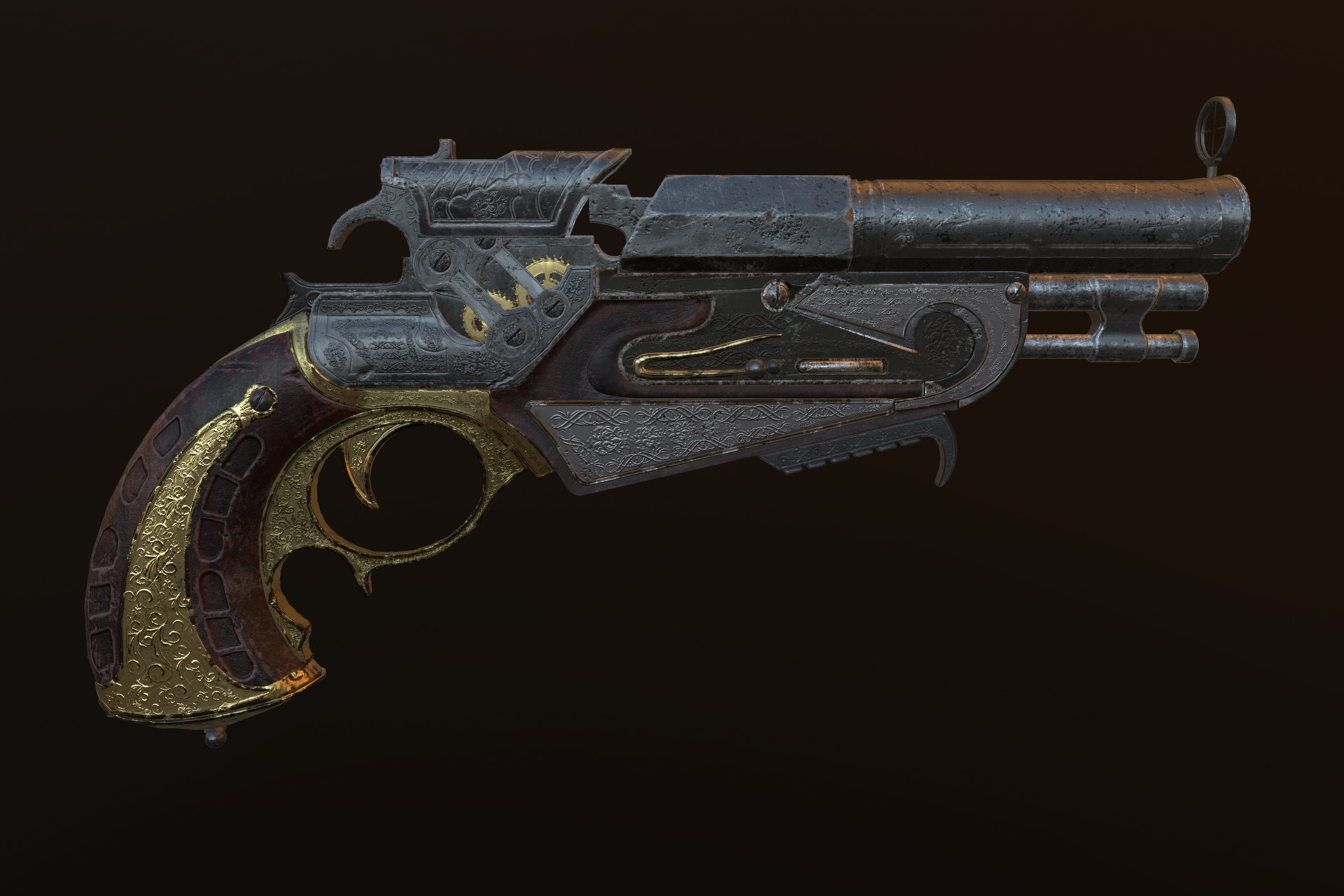 ArtStation - Fantasy Gun