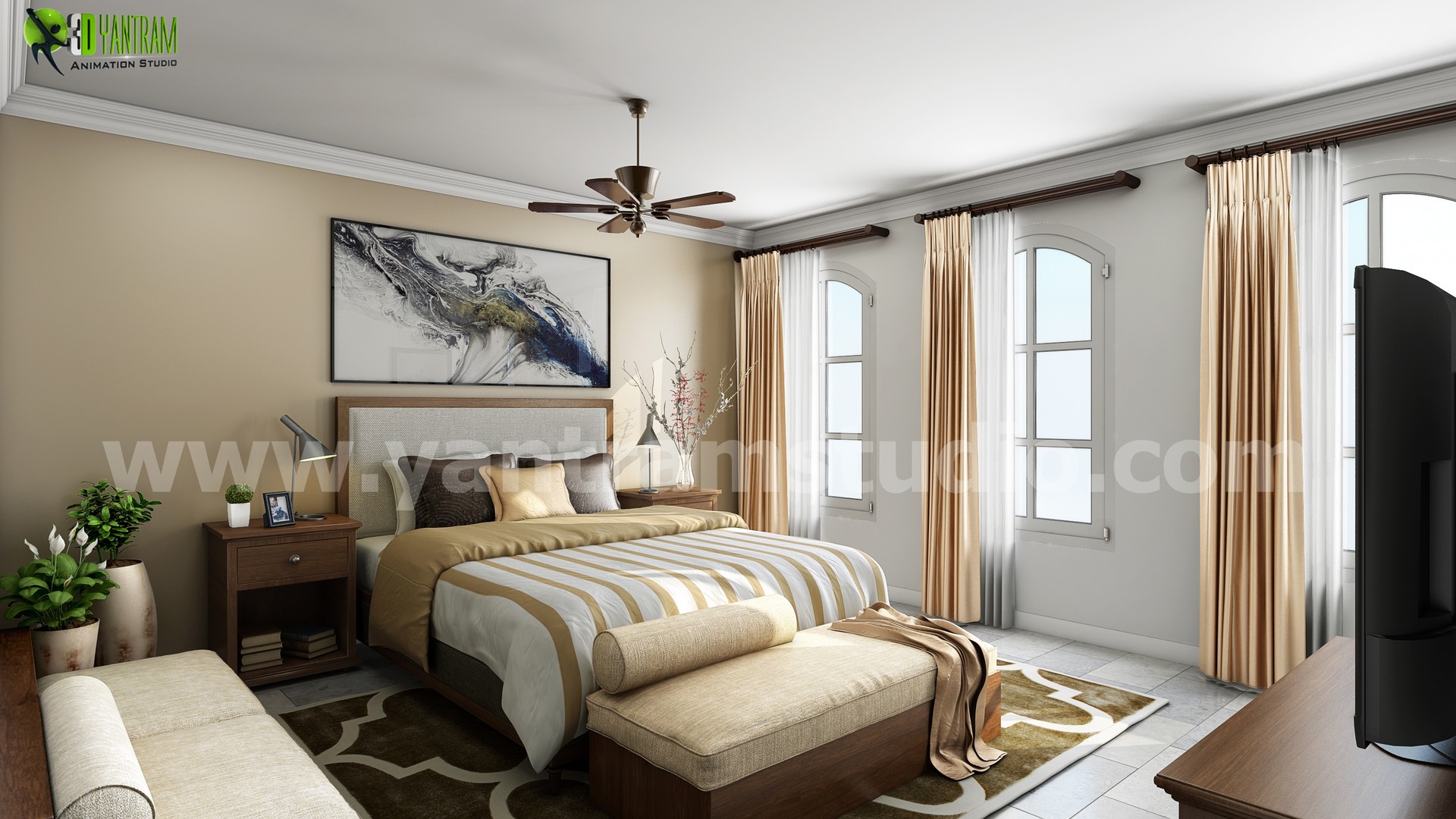 Yantram Architectural Design Studio - 3D Condo House for Multi Family ...