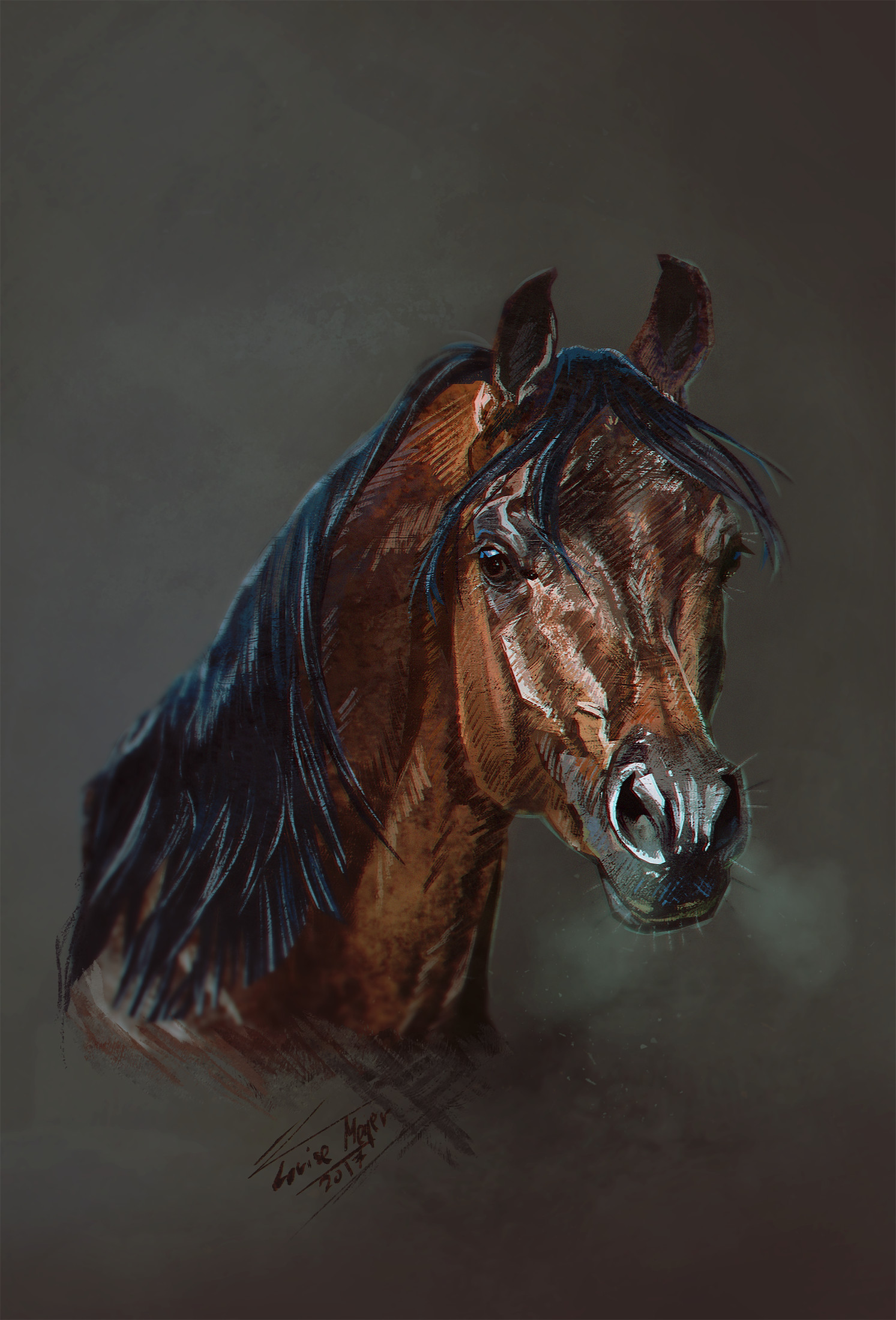 ArtStation - Animal Portrait stylization test