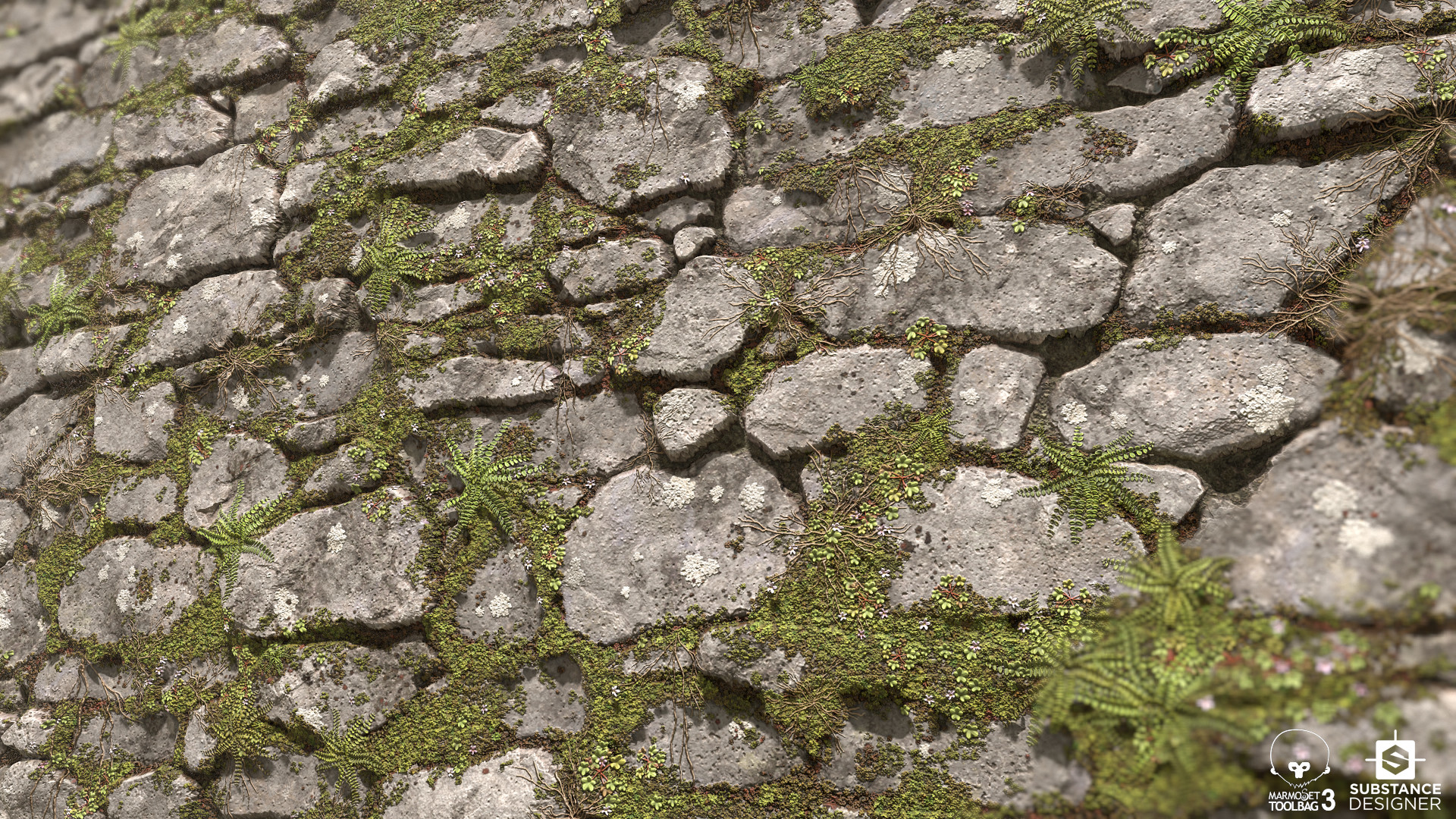 ArtStation - Stone Wall