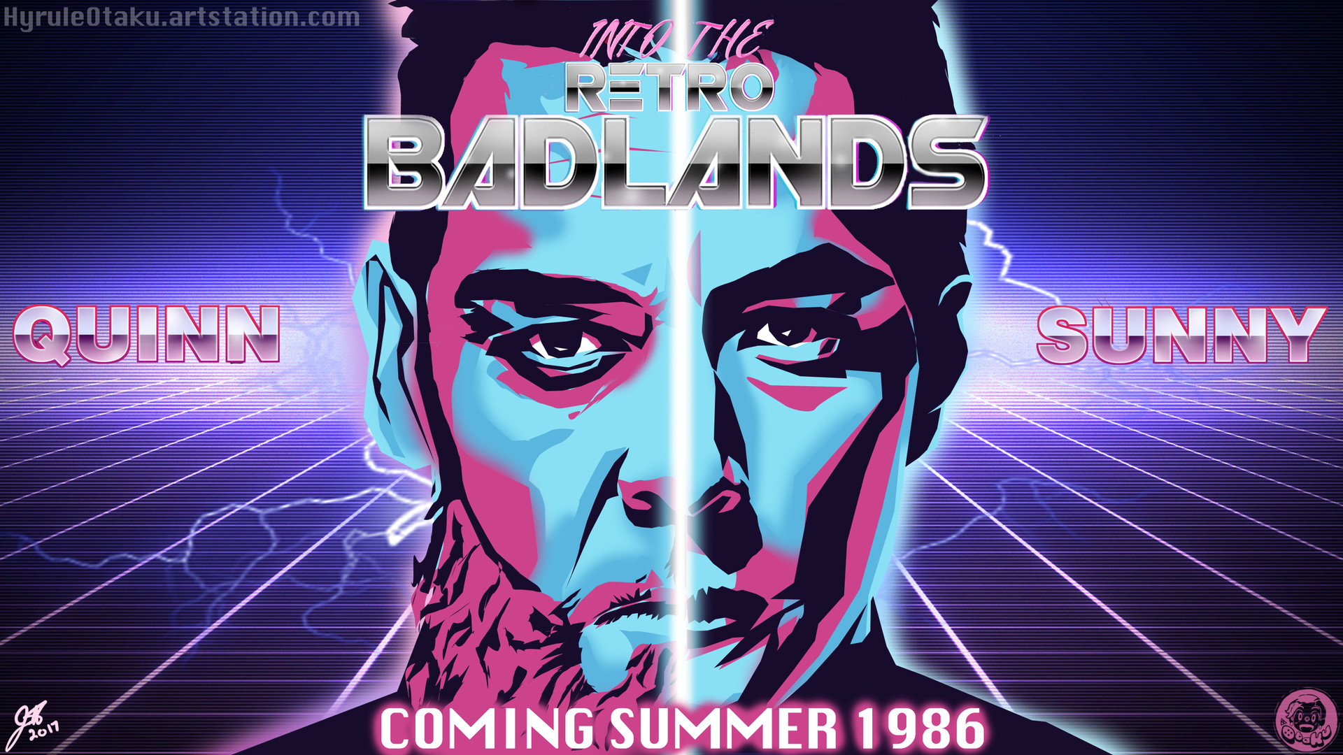ArtStation - Into The Retro Badlands