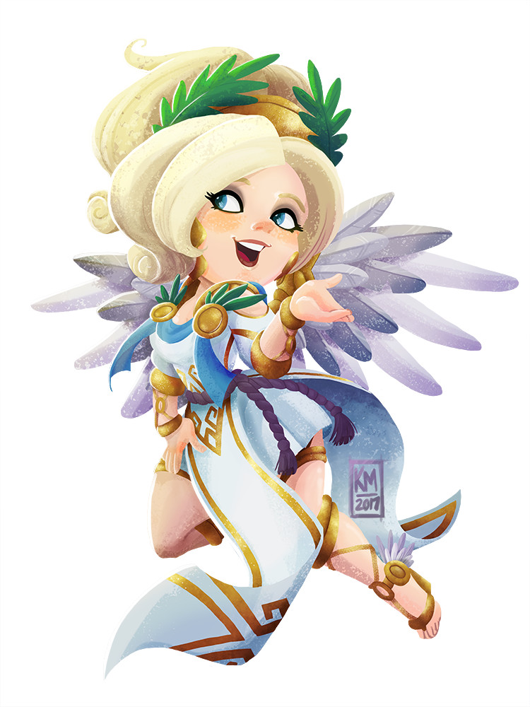 ArtStation - Winged Victory Mercy