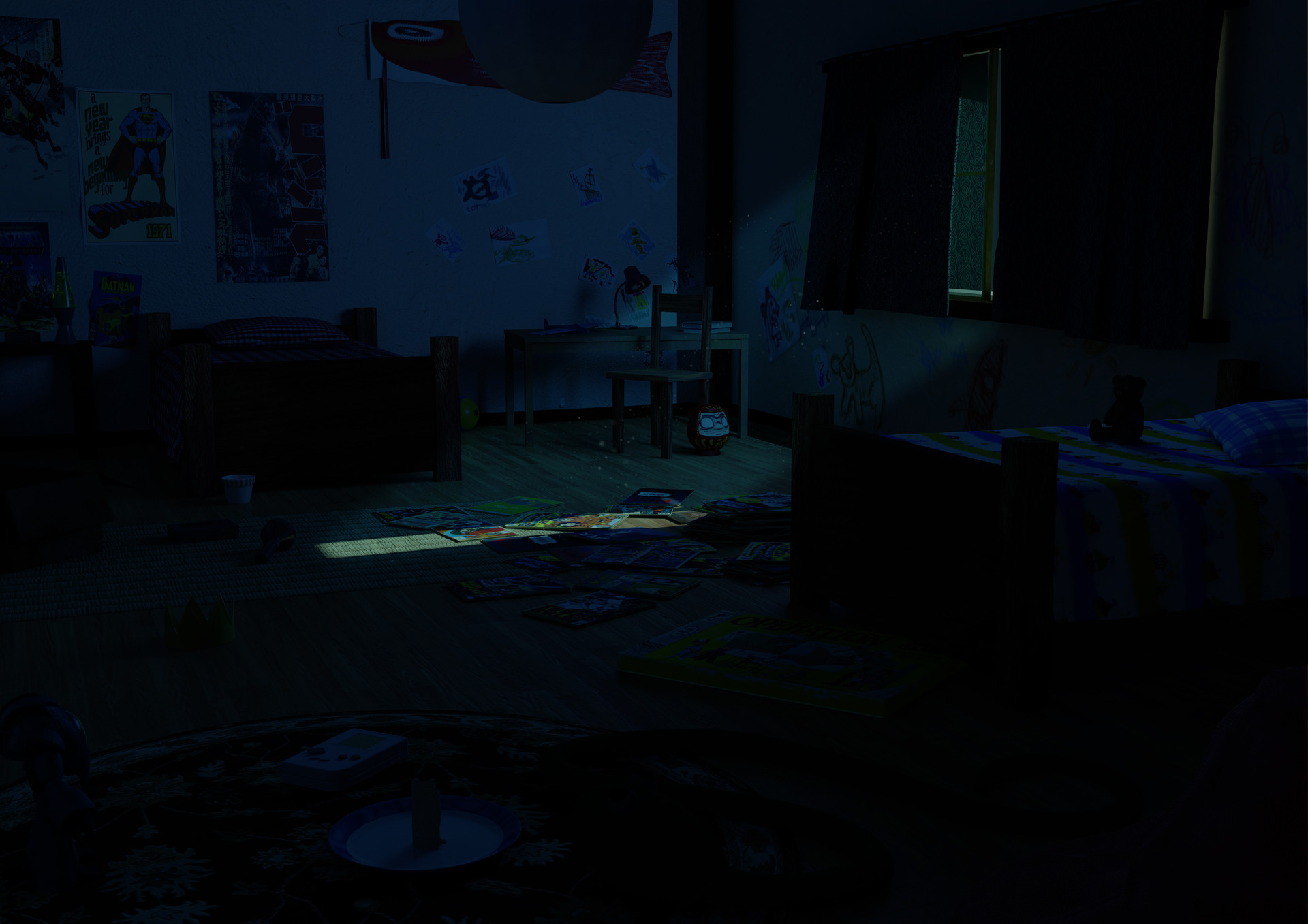 Abdullah Akram - Children's bedroom