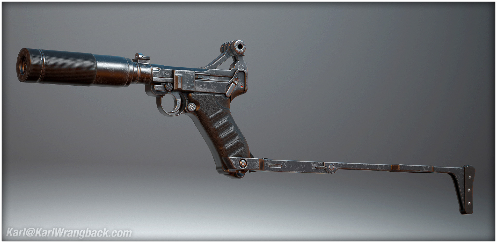 ArtStation - Luger P08