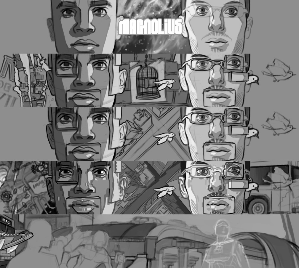 Chad "gammon" Walker - Magnolius Web Banner Design (2010)