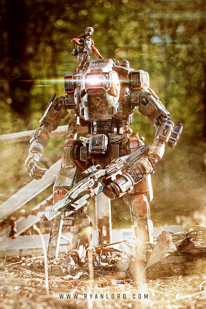 ArtStation - Titanfall Toy Photography